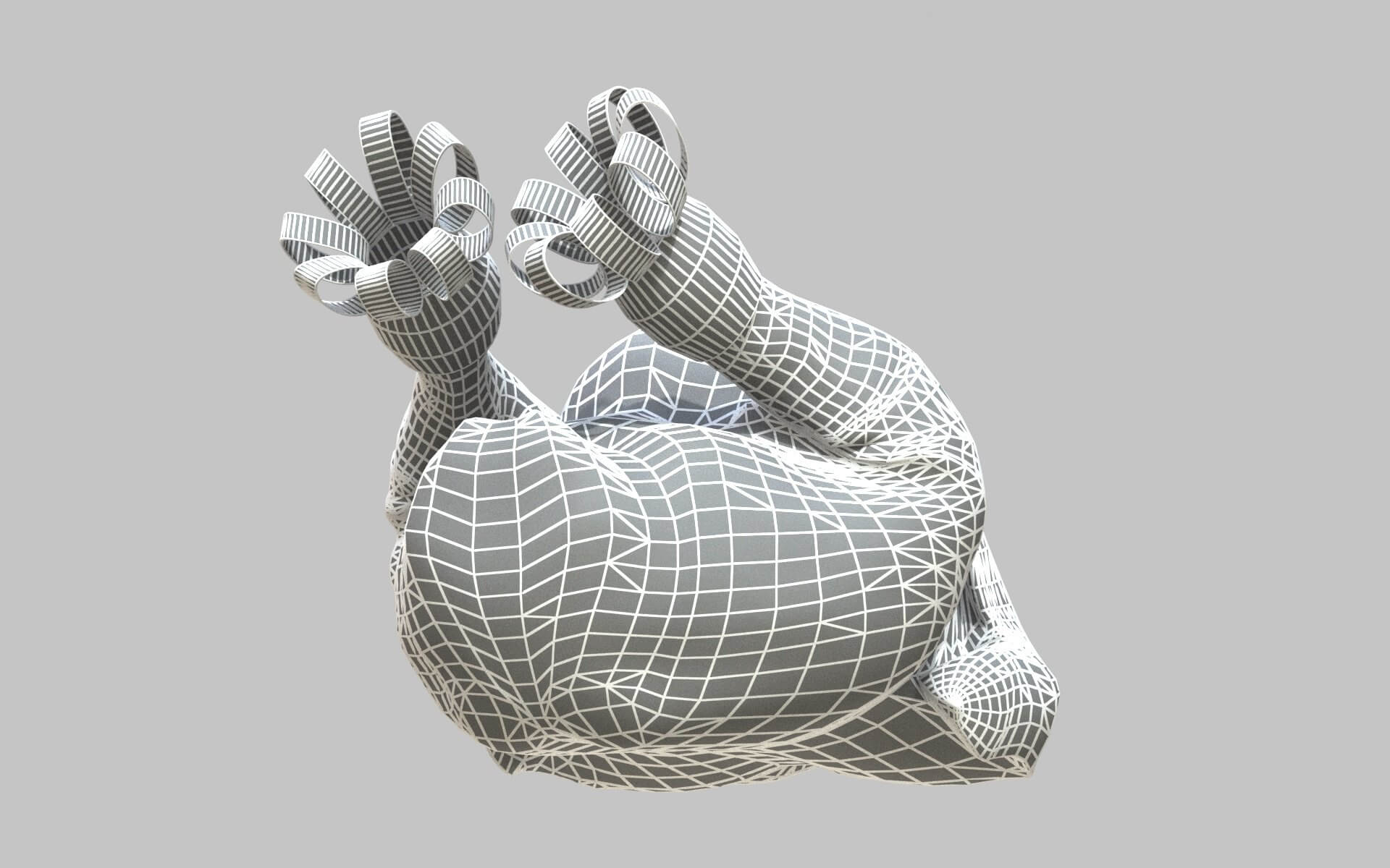 Roasted Turkey - 3D Model by tomoplace