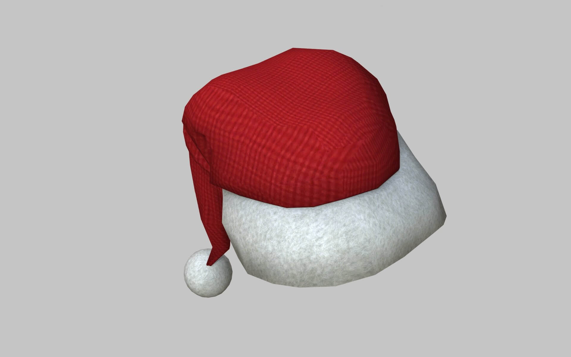 Santa Hat - 3D Model by tomoplace