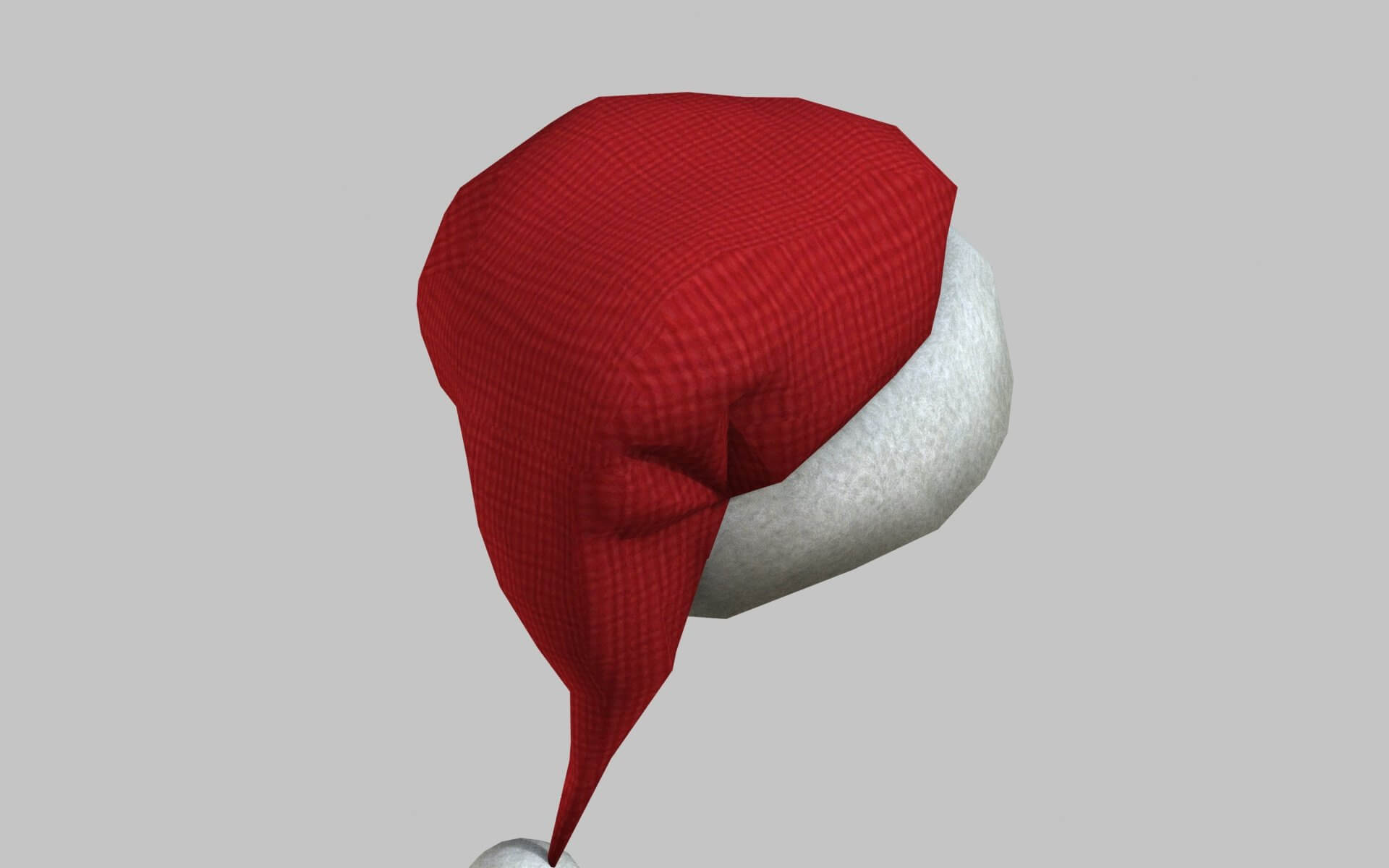 Santa Hat - 3D Model by tomoplace