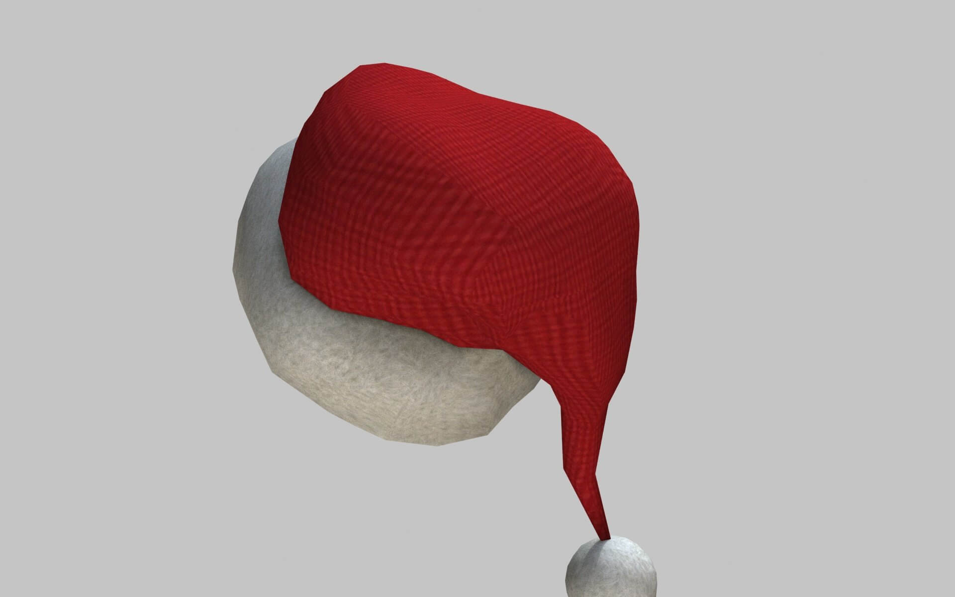 Santa Hat - 3D Model by tomoplace