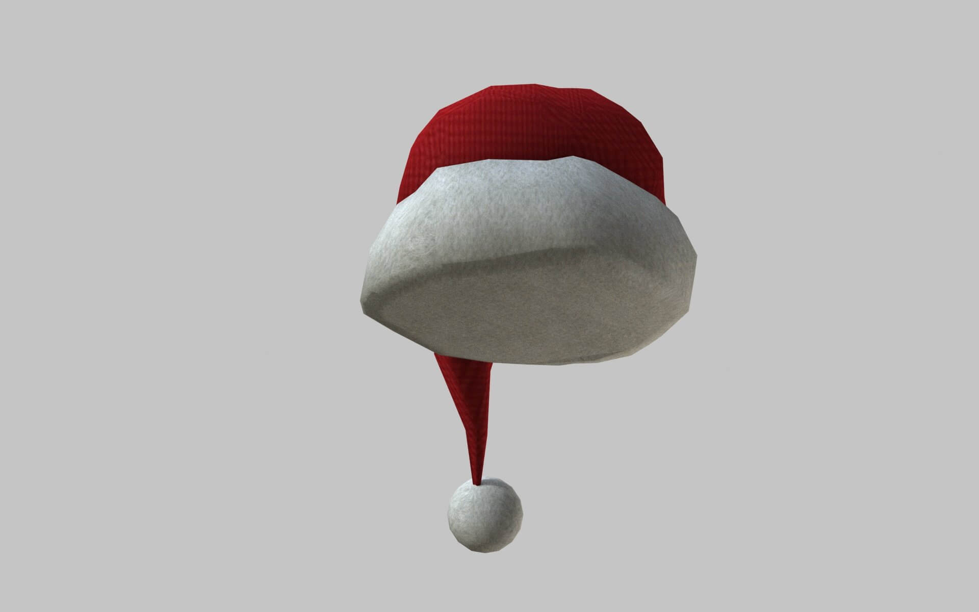 Santa Hat - 3D Model by tomoplace