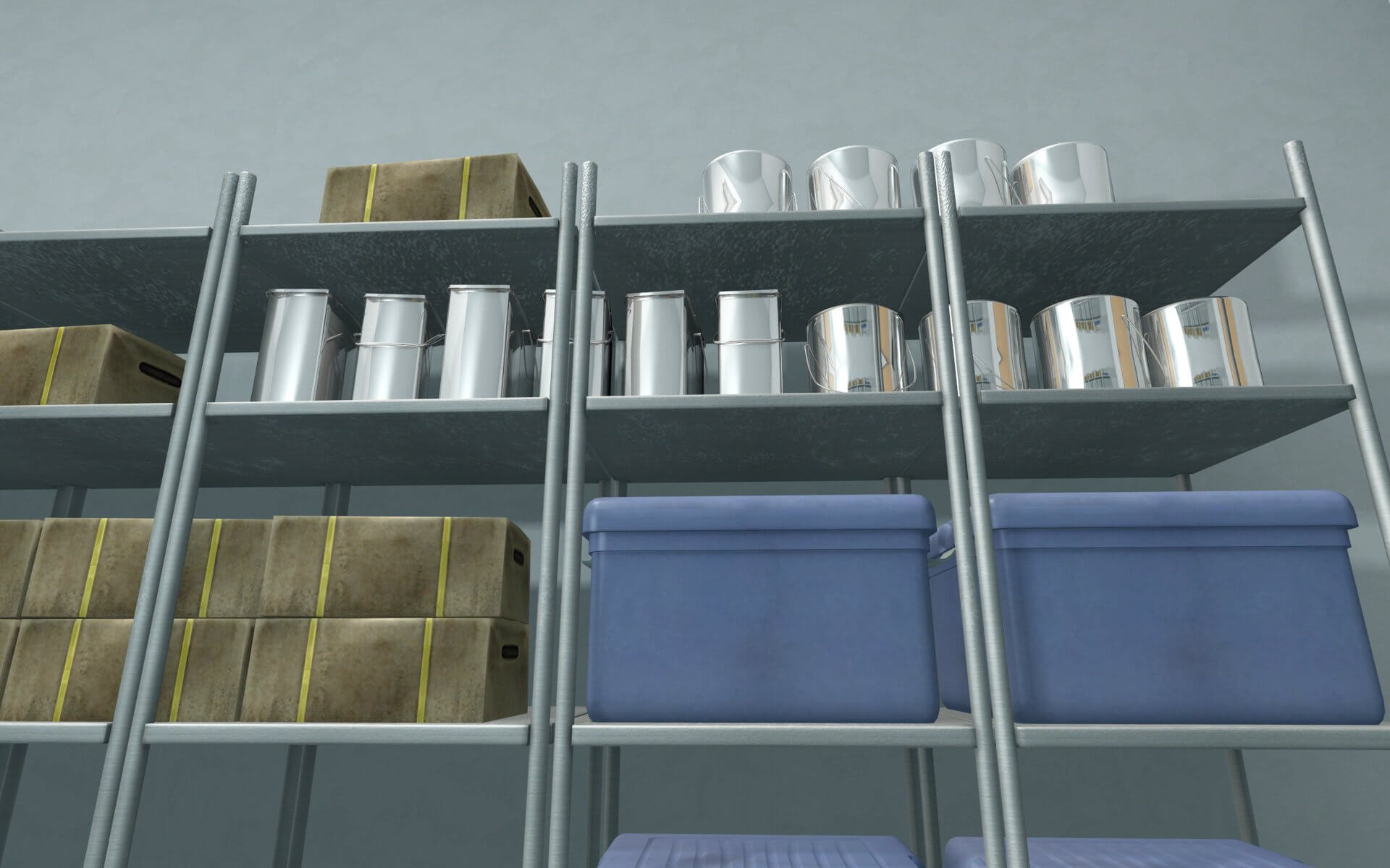 School Storage Room - 3D Model by tomoplace