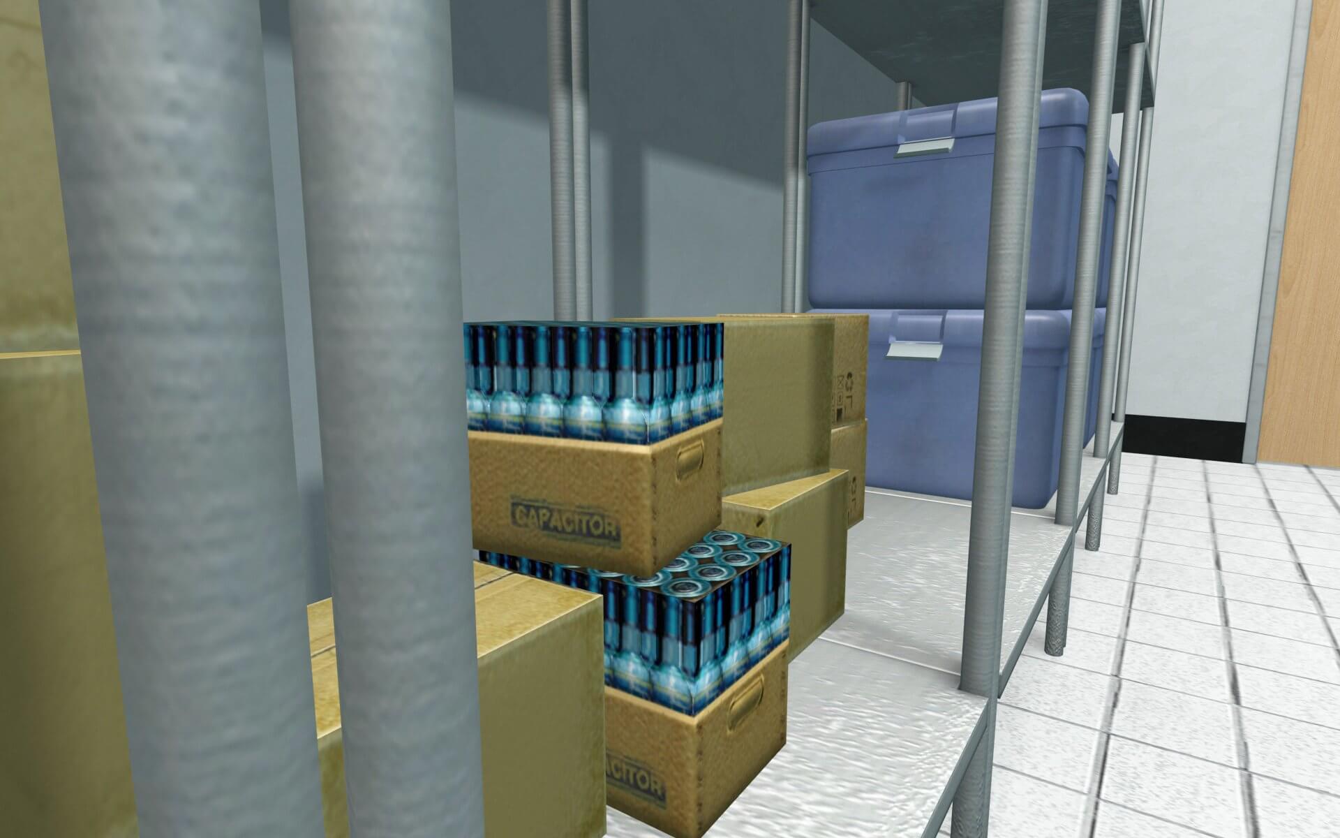 School Storage Room - 3D Model by tomoplace