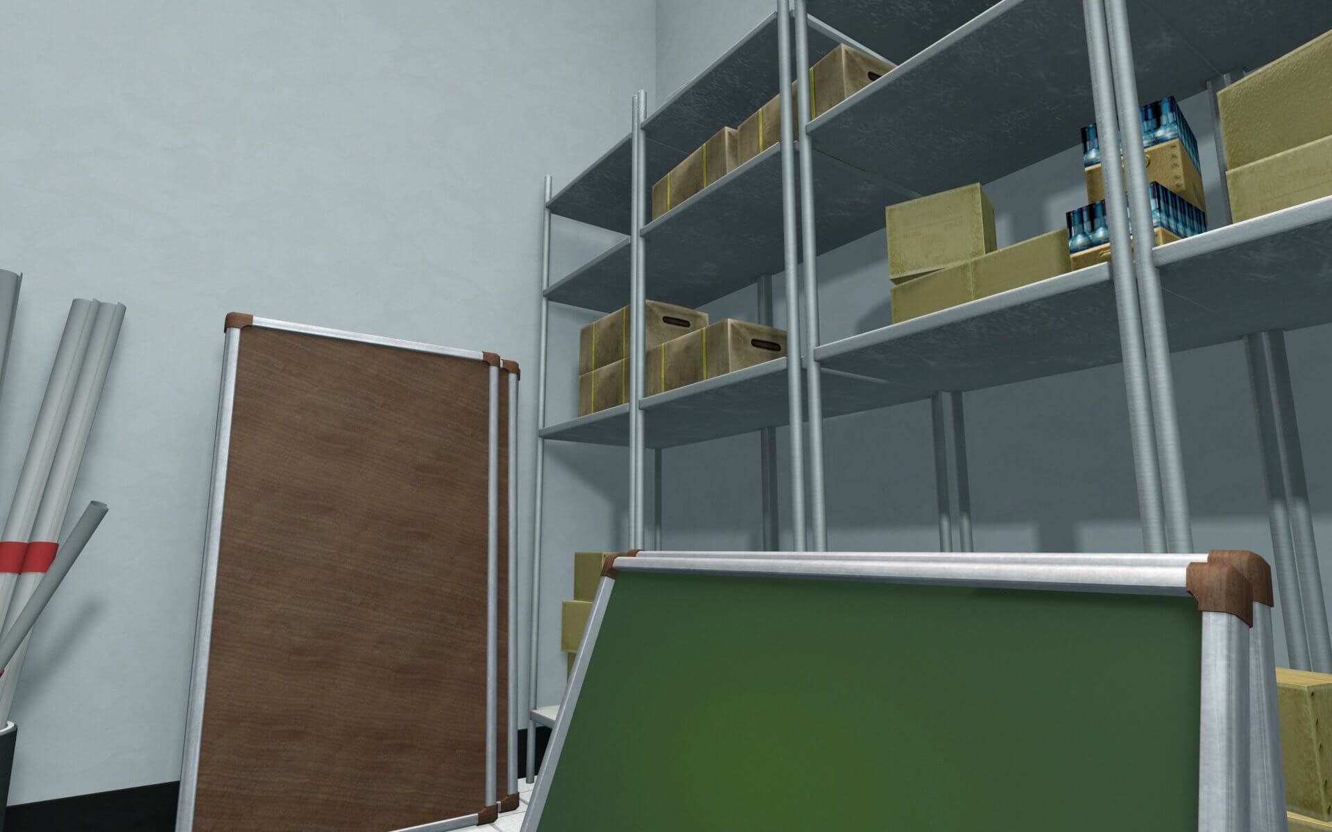 School Storage Room - 3D Model by tomoplace