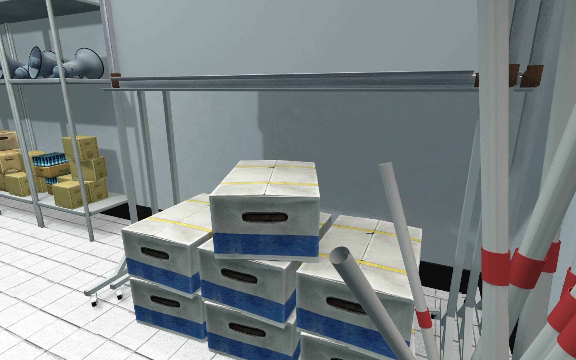 School Storage Room - 3D Model by tomoplace