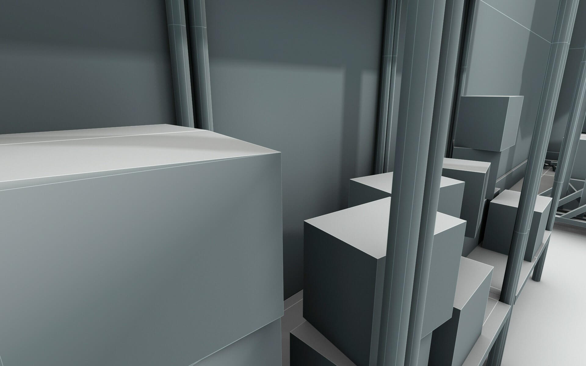 School Storage Room - 3D Model by tomoplace