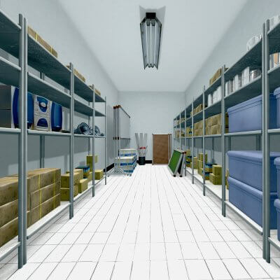 School Storage Room - 3D Model by tomoplace