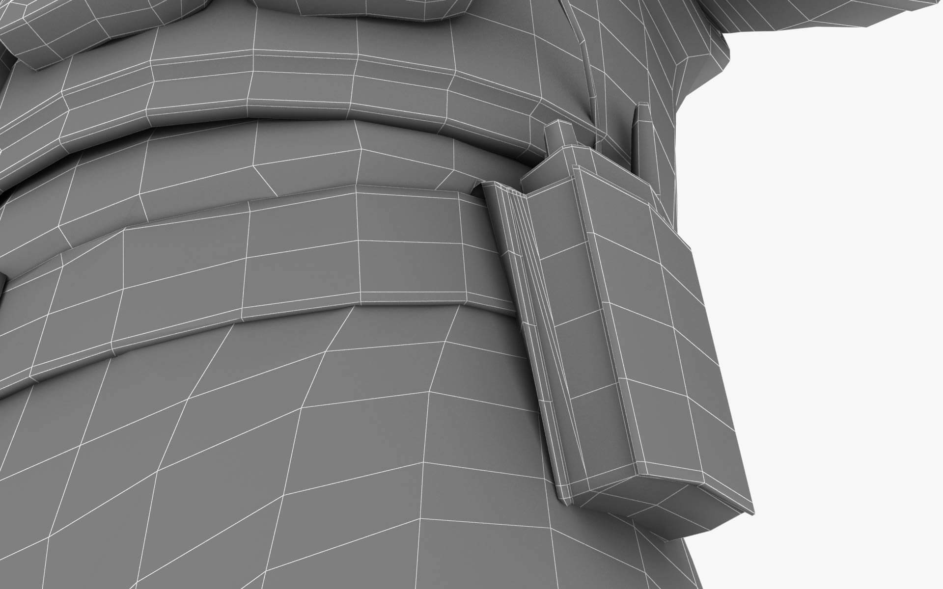 Security Guard - 3D Model by tomoplace