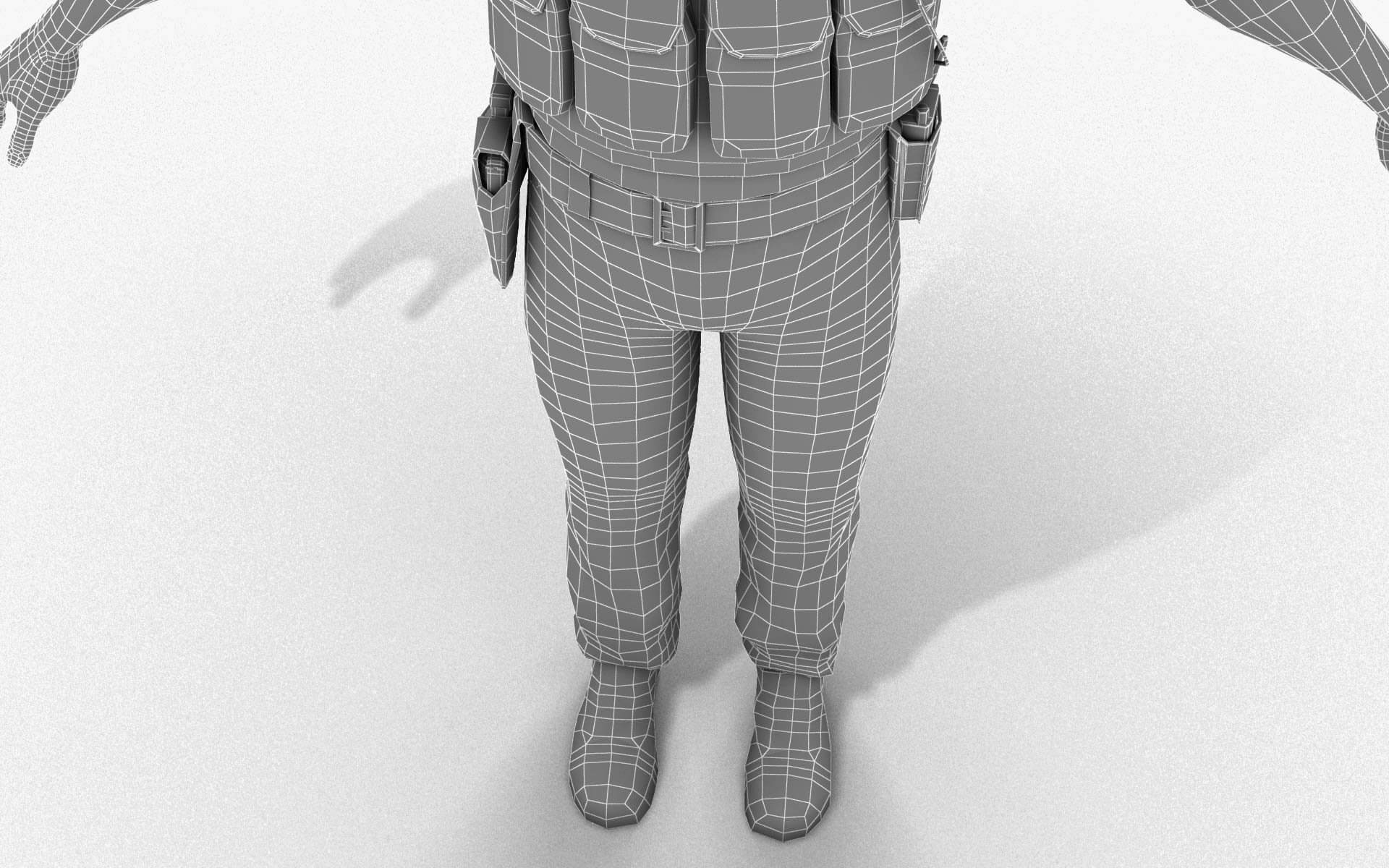 Security Guard - 3D Model by tomoplace