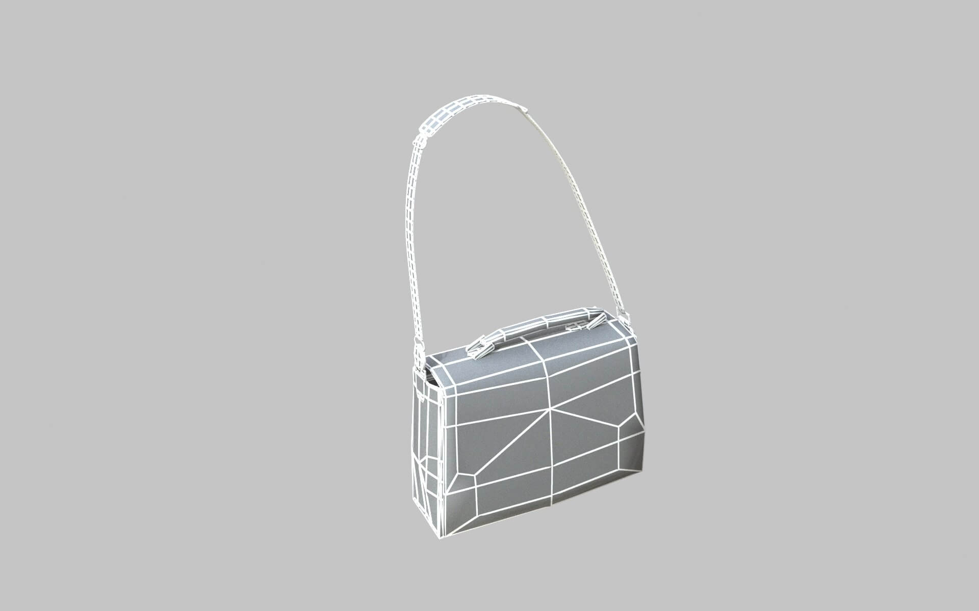 Shoulder Bag 0003 - 3D Model by tomoplace
