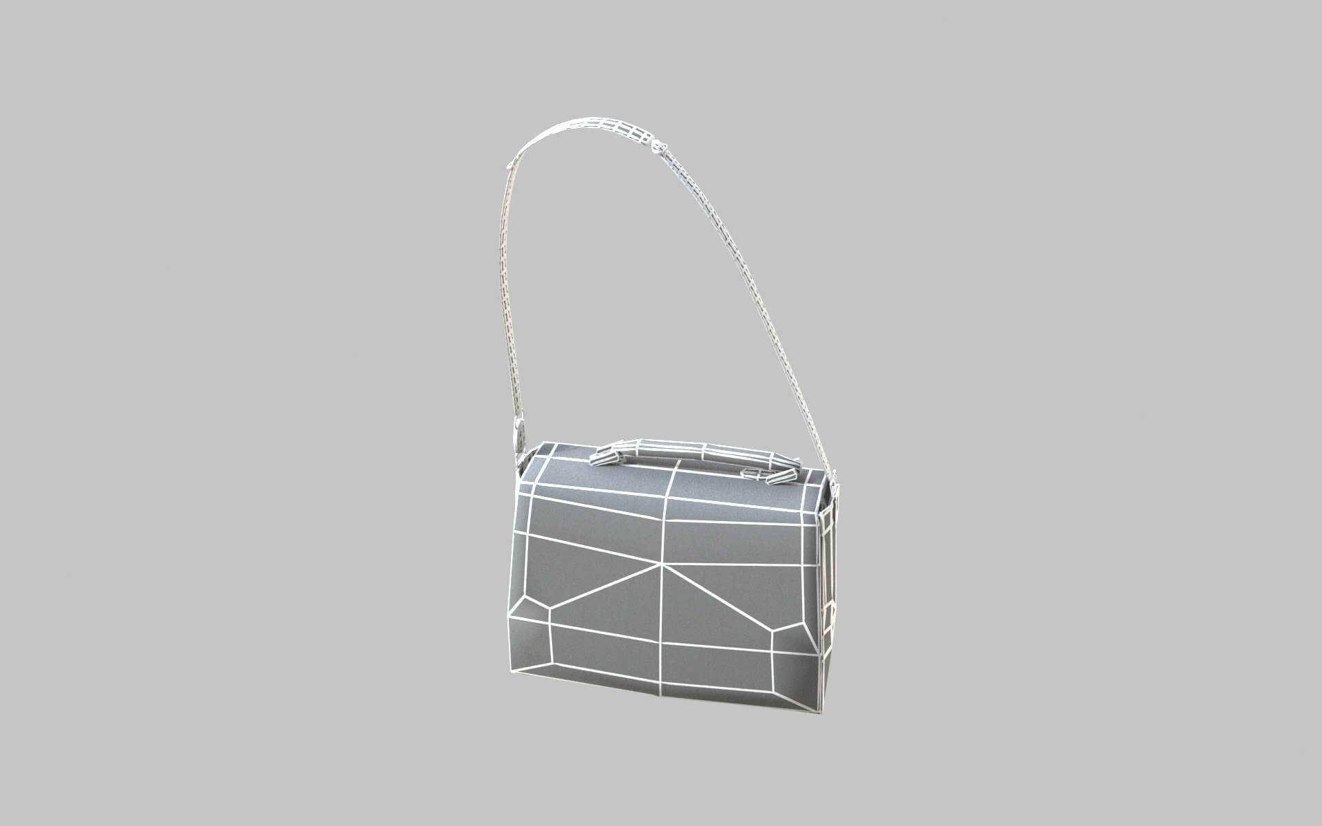 Shoulder Bag 0003 - 3D Model by tomoplace