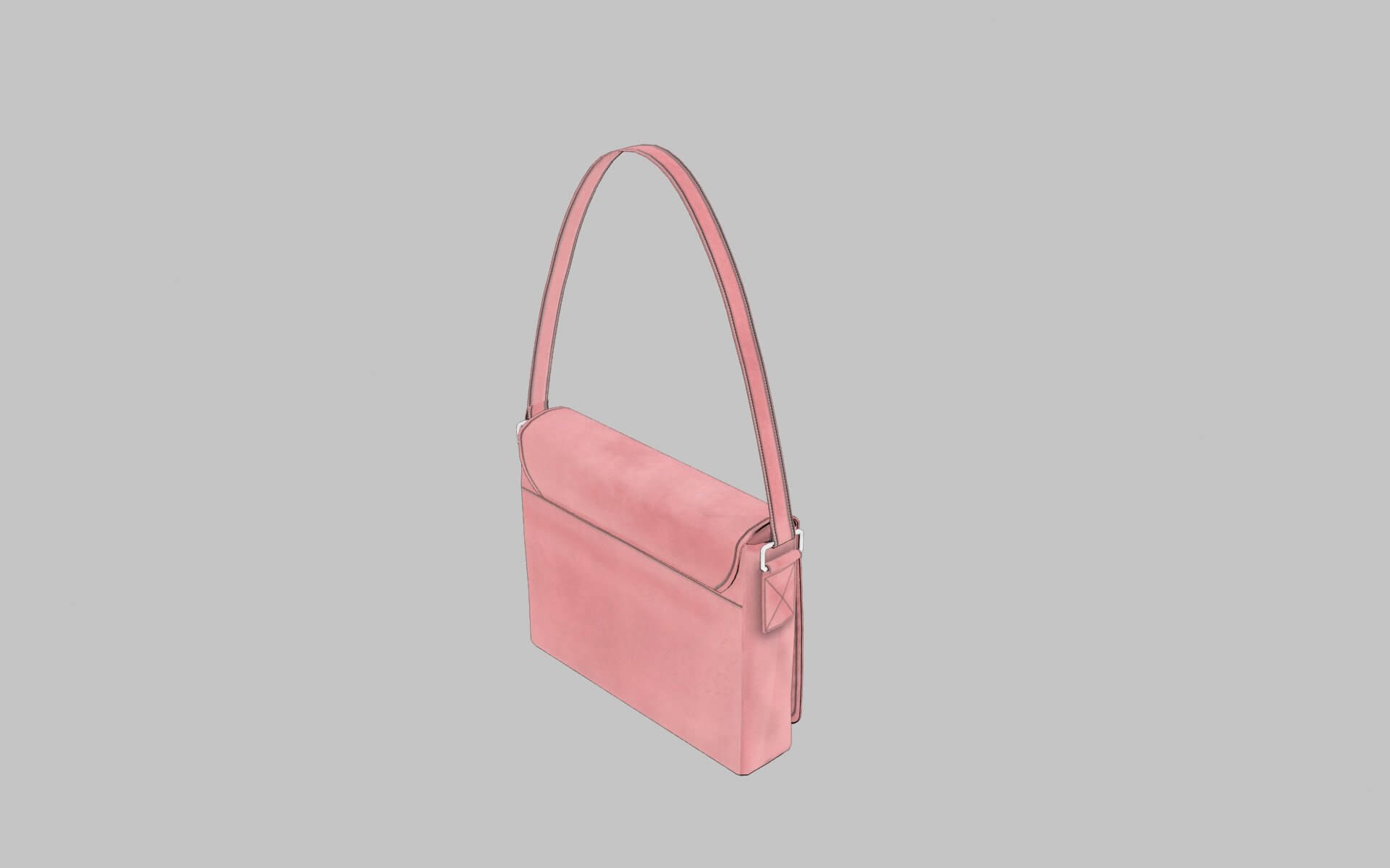 Shoulder Bag 0007 - 3D Model by tomoplace
