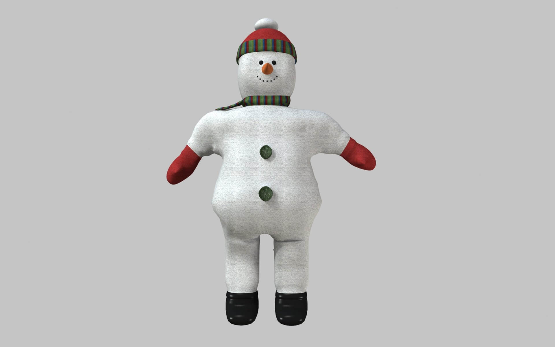 Snowman - 3D Model by tomoplace