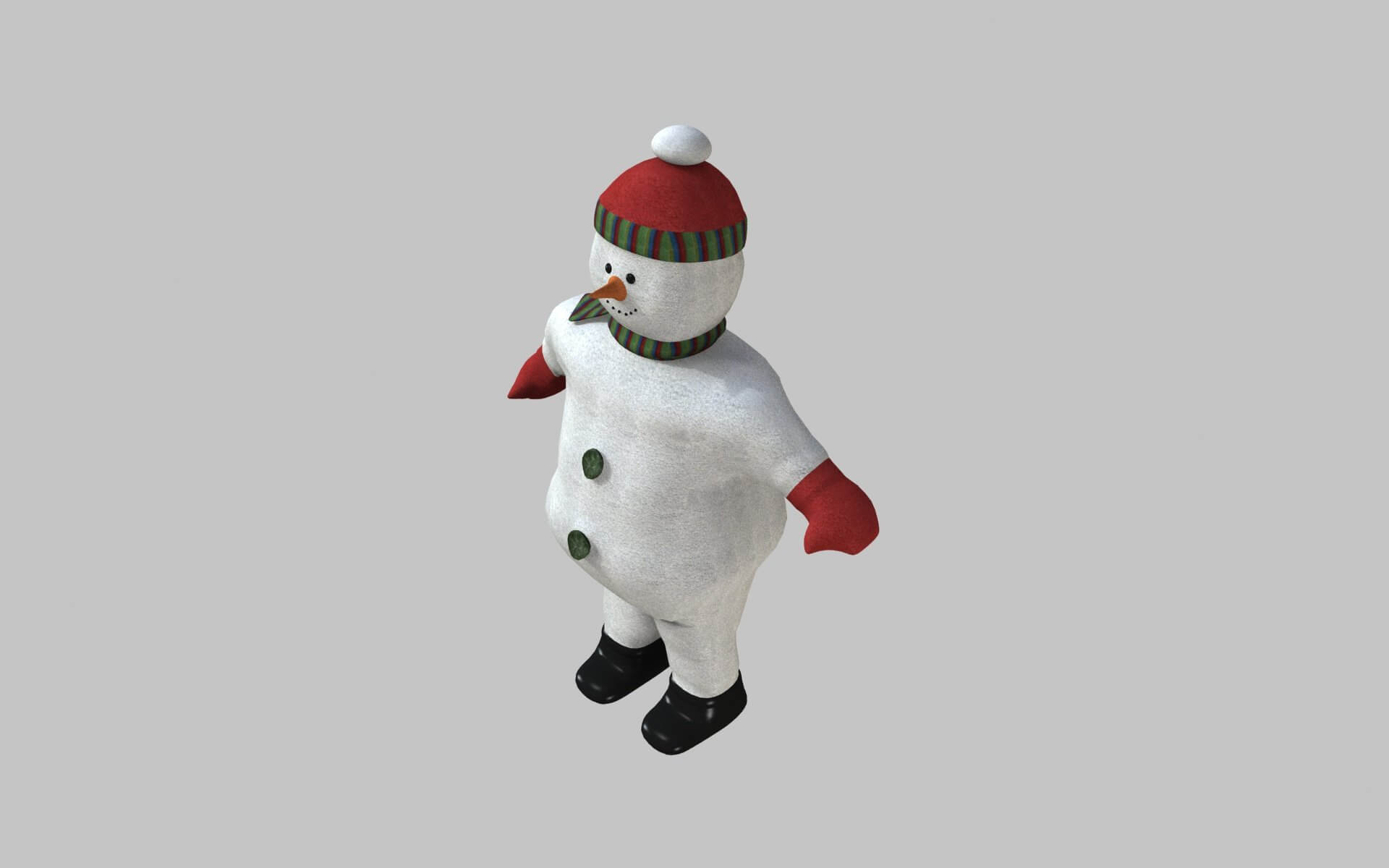 Snowman - 3D Model by tomoplace