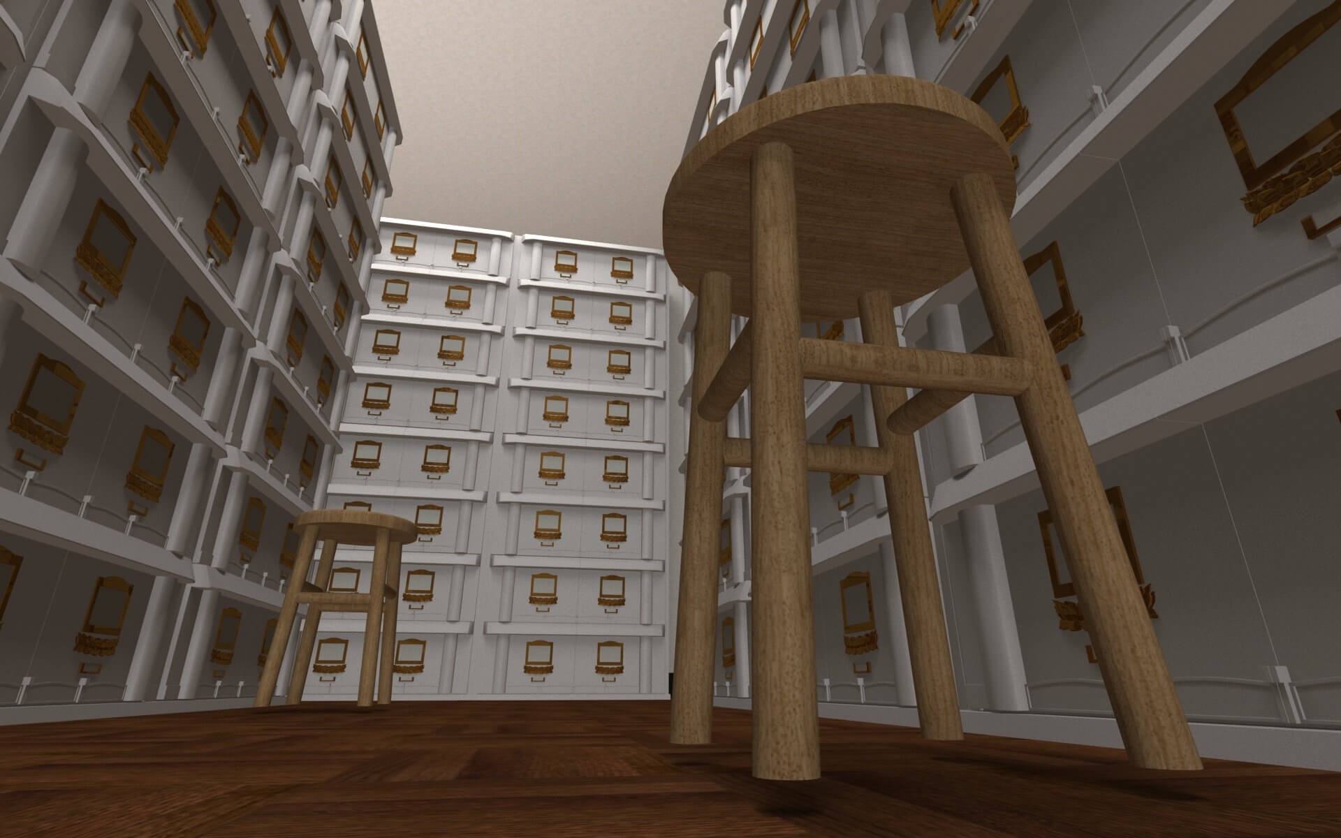 Spirit Bone Tower - 3D Model by tomoplace