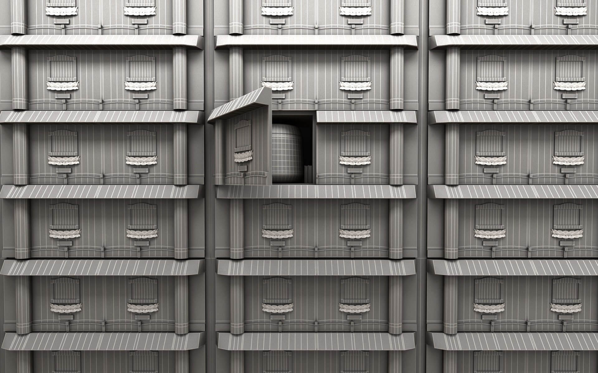 Spirit Bone Tower - 3D Model by tomoplace