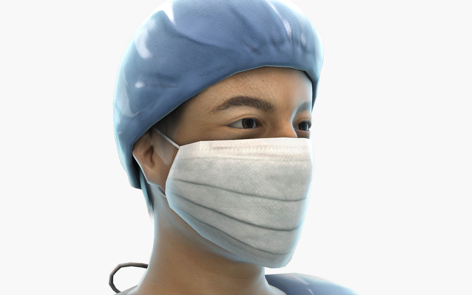 Surgery Doctor 0001 - 3D Model by tomoplace