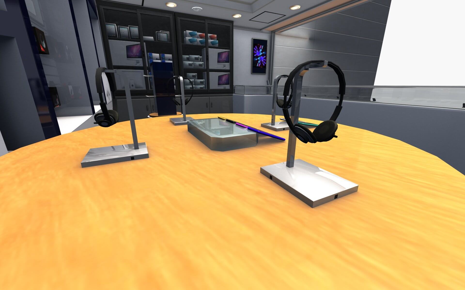 Taiwan Mobile Phone Shop - 3D Model by tomoplace