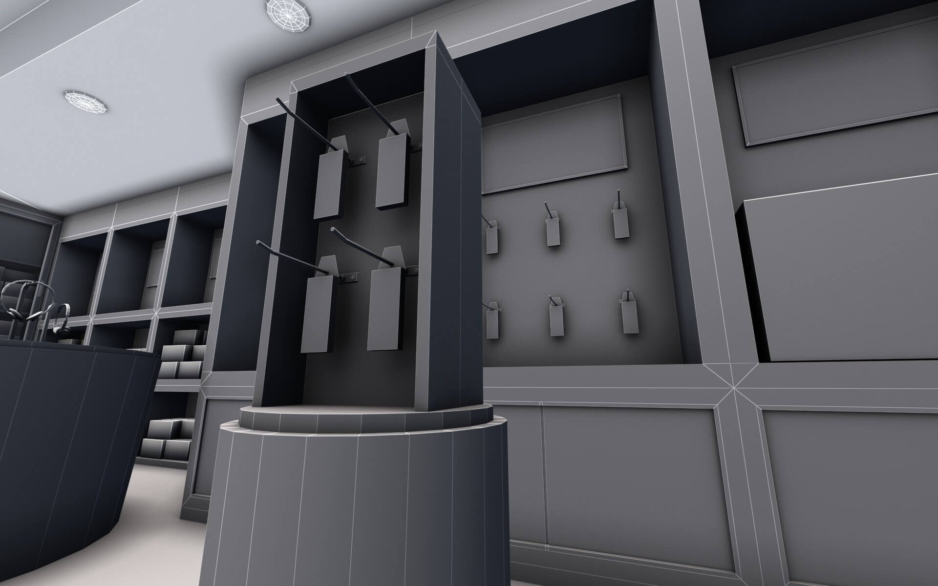 Taiwan Mobile Phone Shop - 3D Model by tomoplace