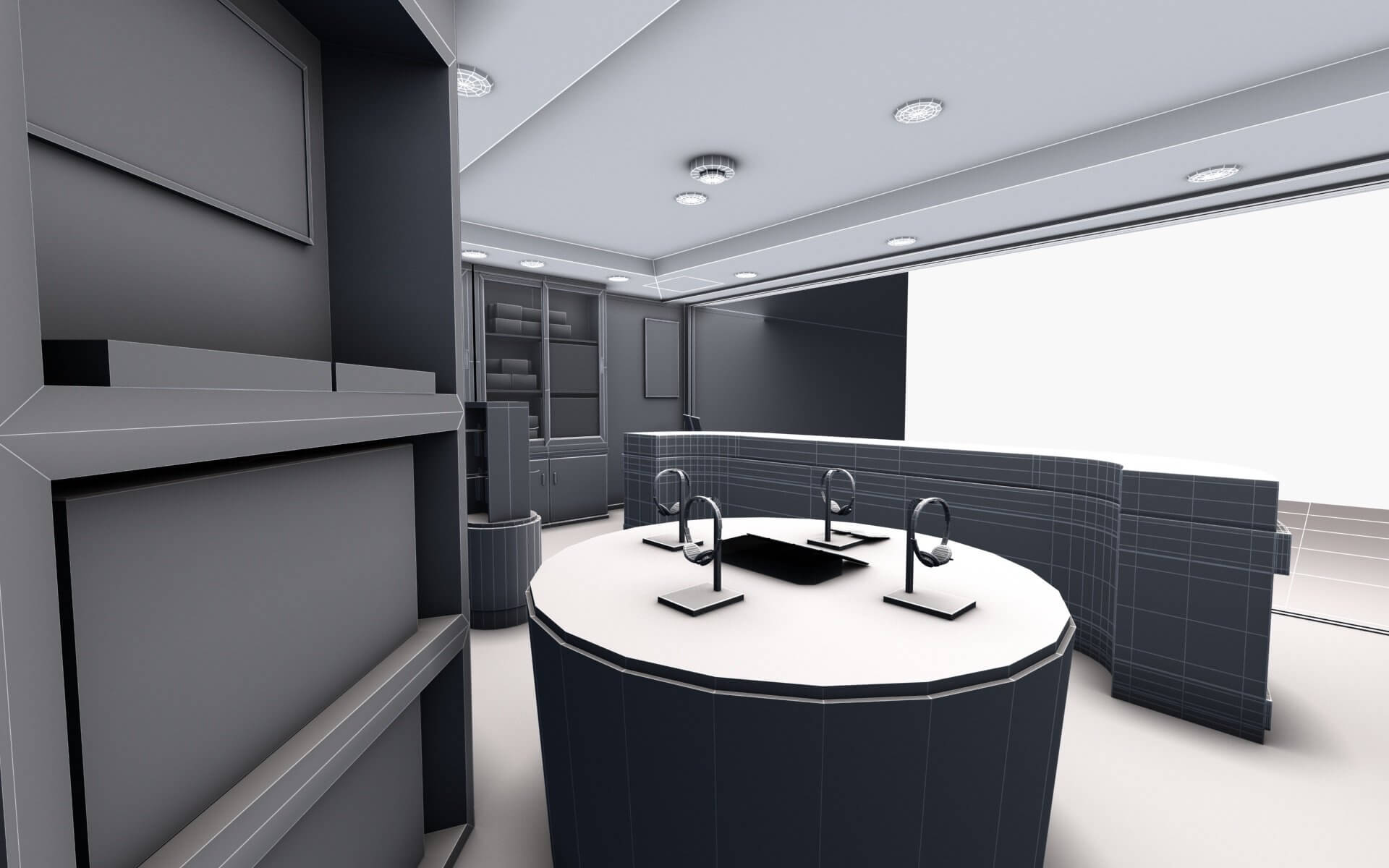 Taiwan Mobile Phone Shop - 3D Model by tomoplace