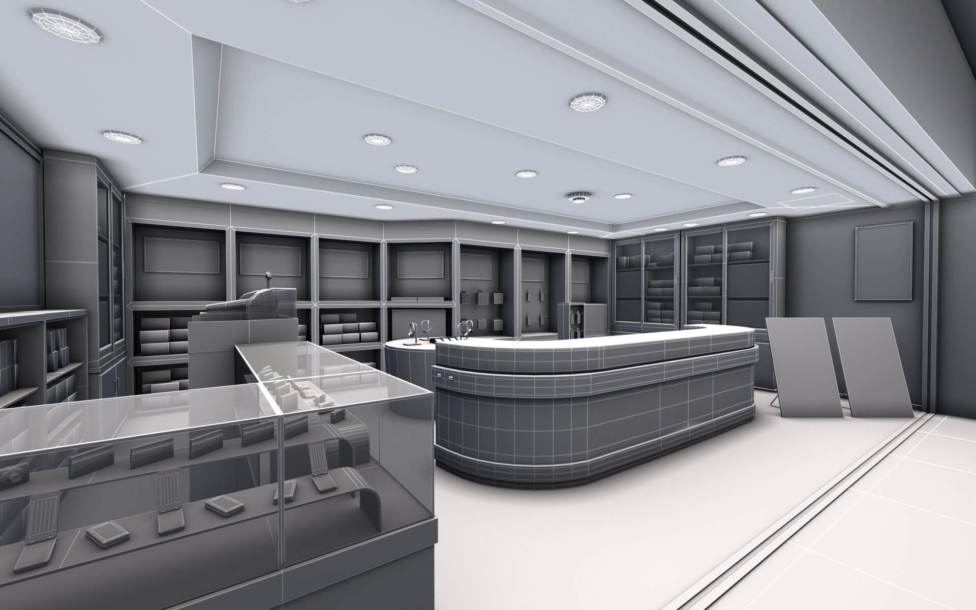 Taiwan Mobile Phone Shop - 3D Model by tomoplace