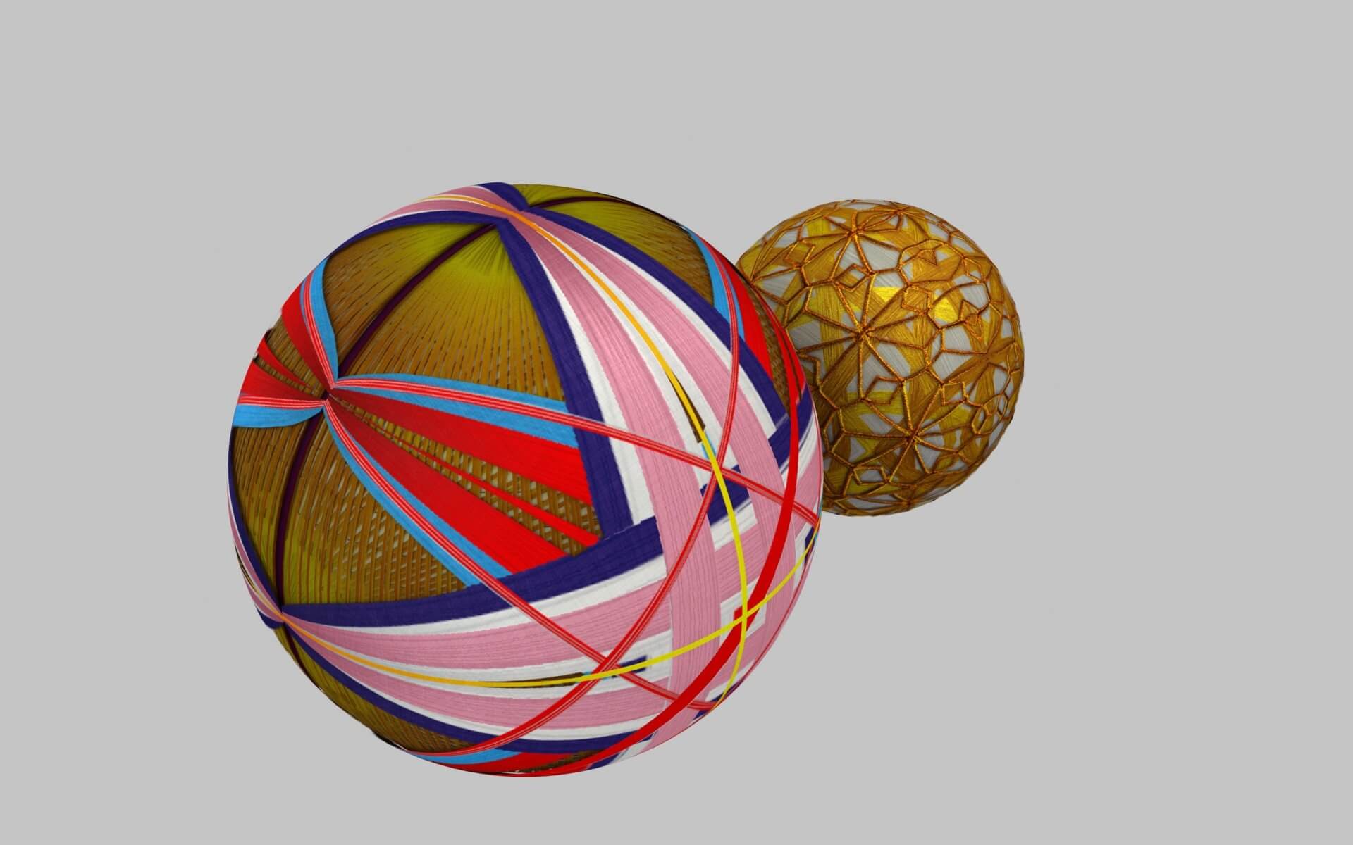 Traditional Japanese Handball - 3D Model by tomoplace