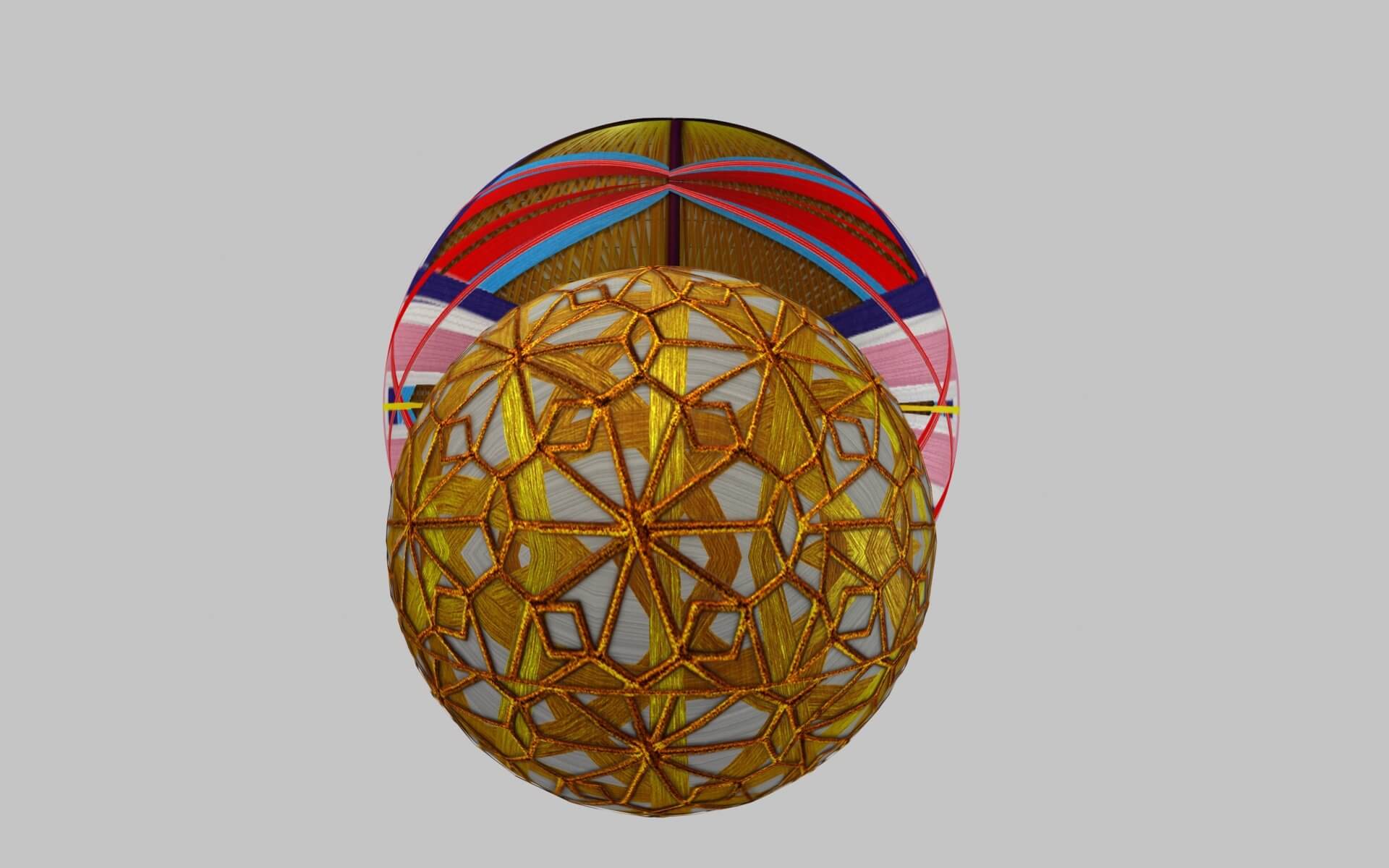 Traditional Japanese Handball - 3D Model by tomoplace