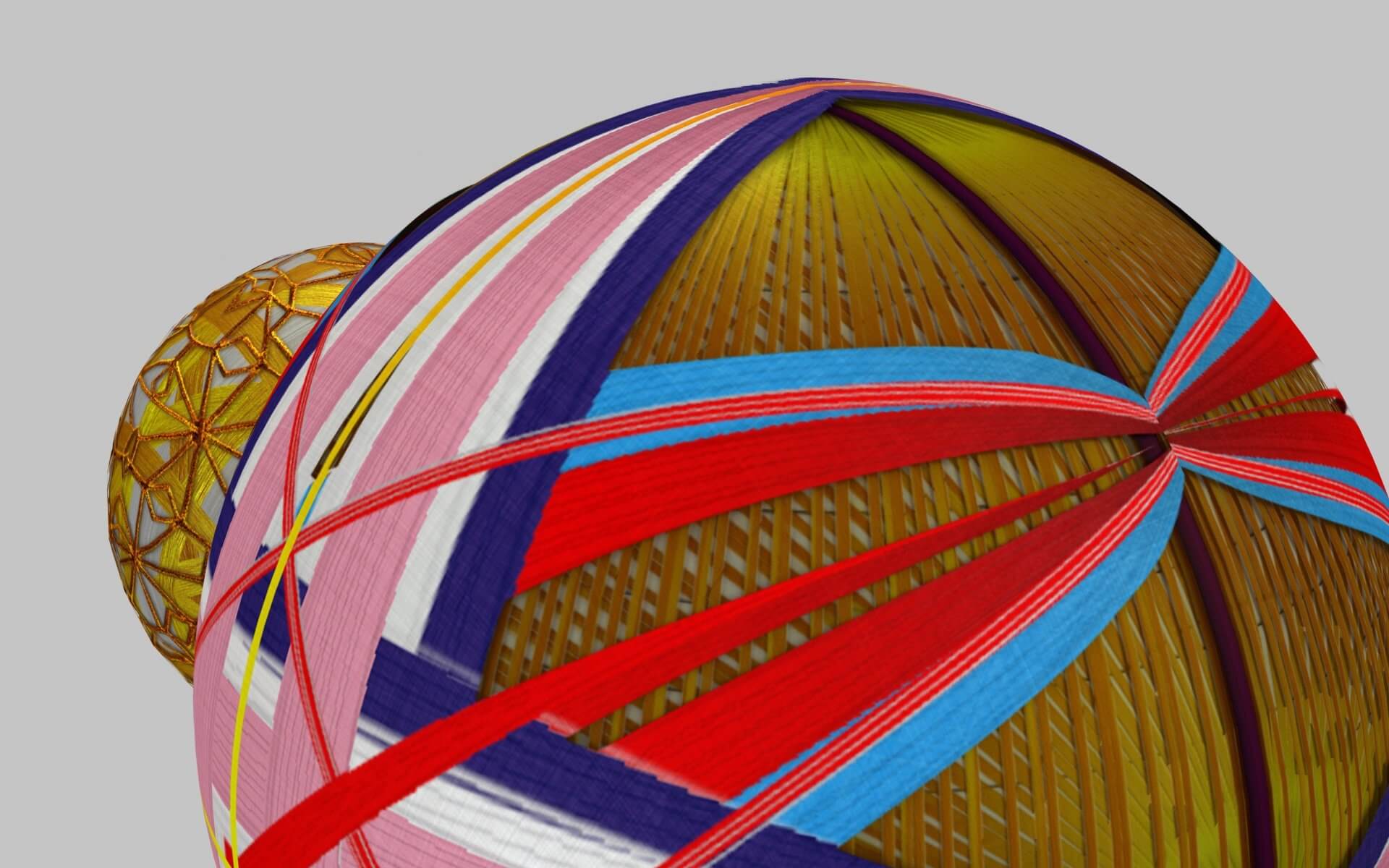 Traditional Japanese Handball - 3D Model by tomoplace