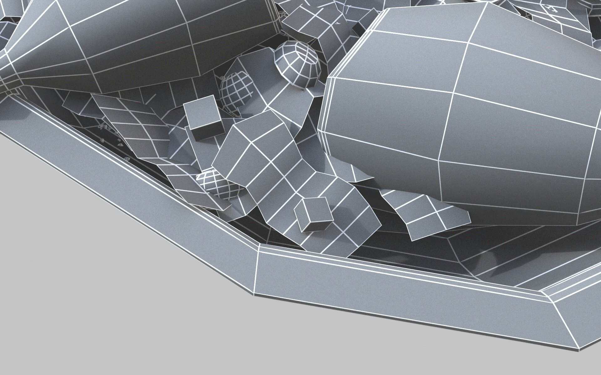 Turkey Leg Salad - 3D Model by tomoplace