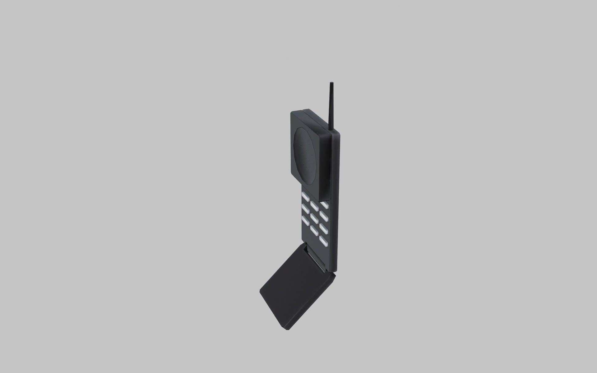 Vintage Cell Phone - 3D Model by tomoplace