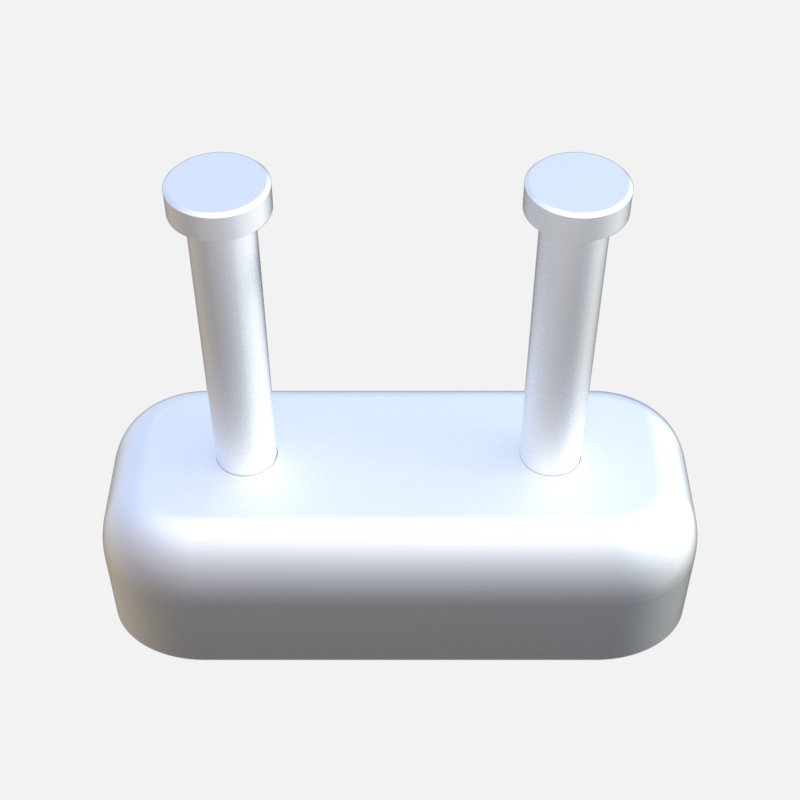 Clothes Hook - 3D Model by tonzo