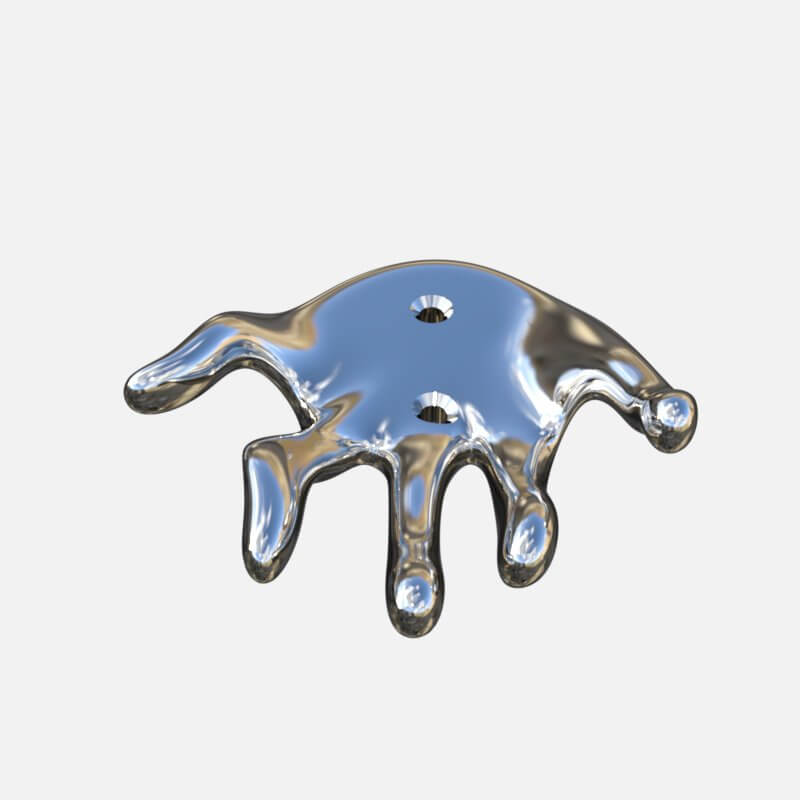 Wall Hook Hand - 3D Model by tonzo