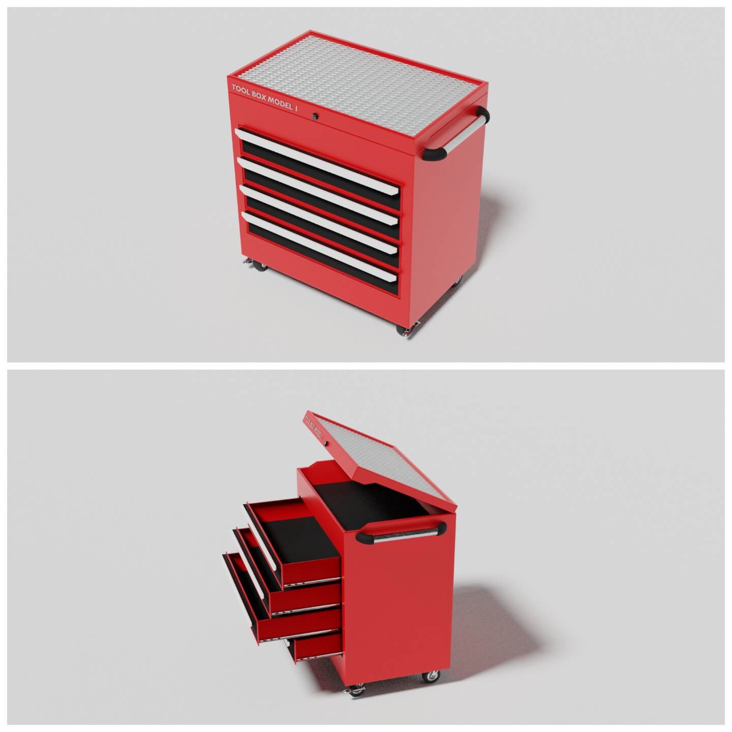 Tool Box Model A (Red) by Toolbox