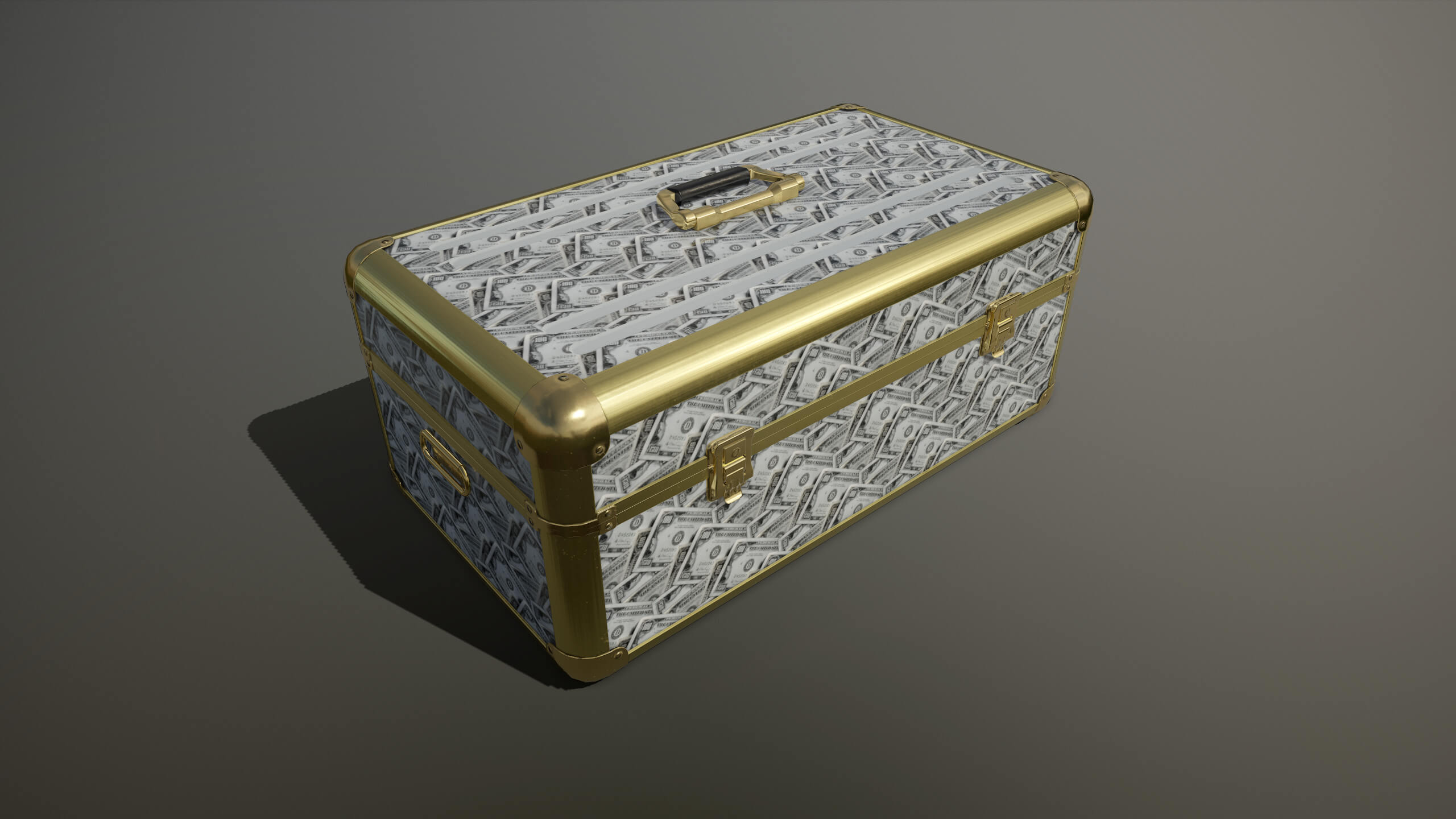 Metal Case - 3D Model by topSSSpot