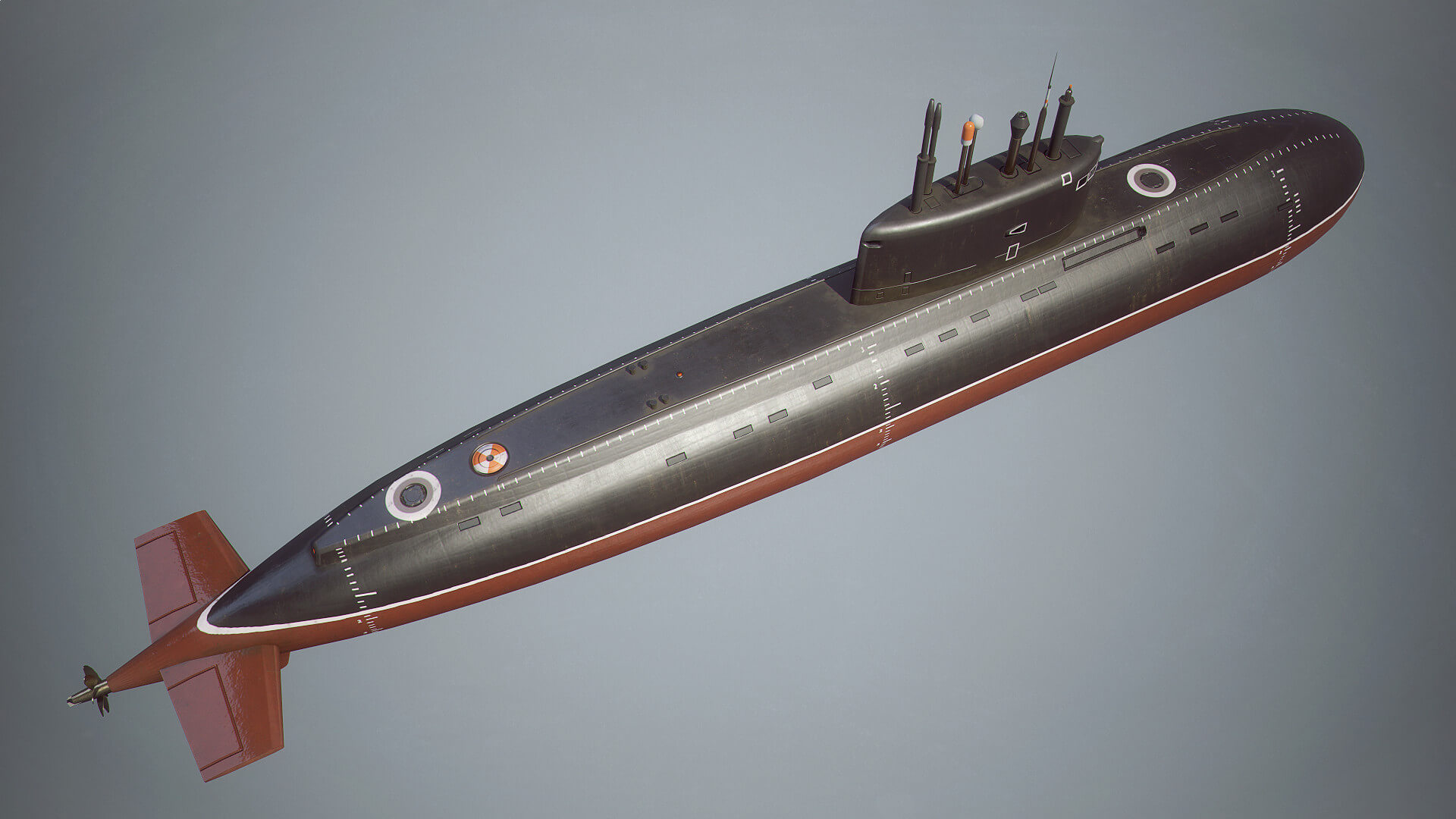 Project 636 Varshavyanka - 3D Model by topSSSpot