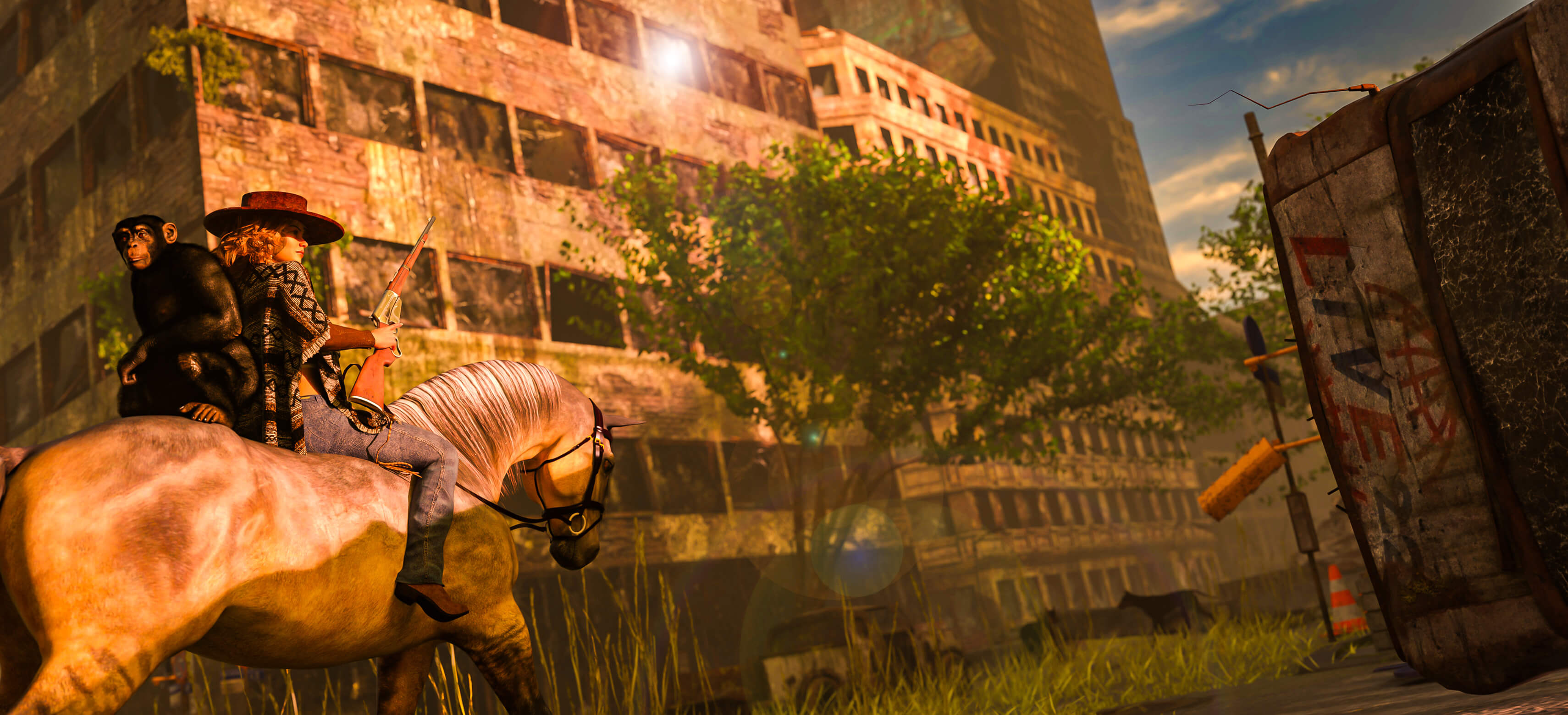 Aftermath 3D Render, Digital Art by Torgan