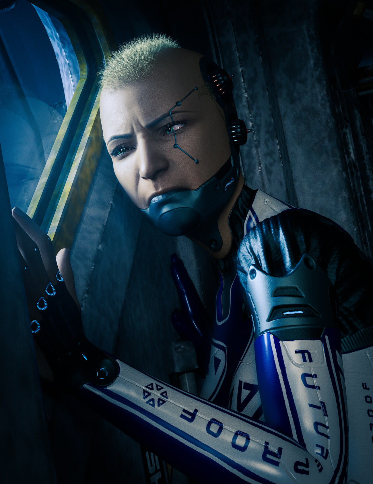 EVE's Dropping 3D Render, Digital Art by Torgan