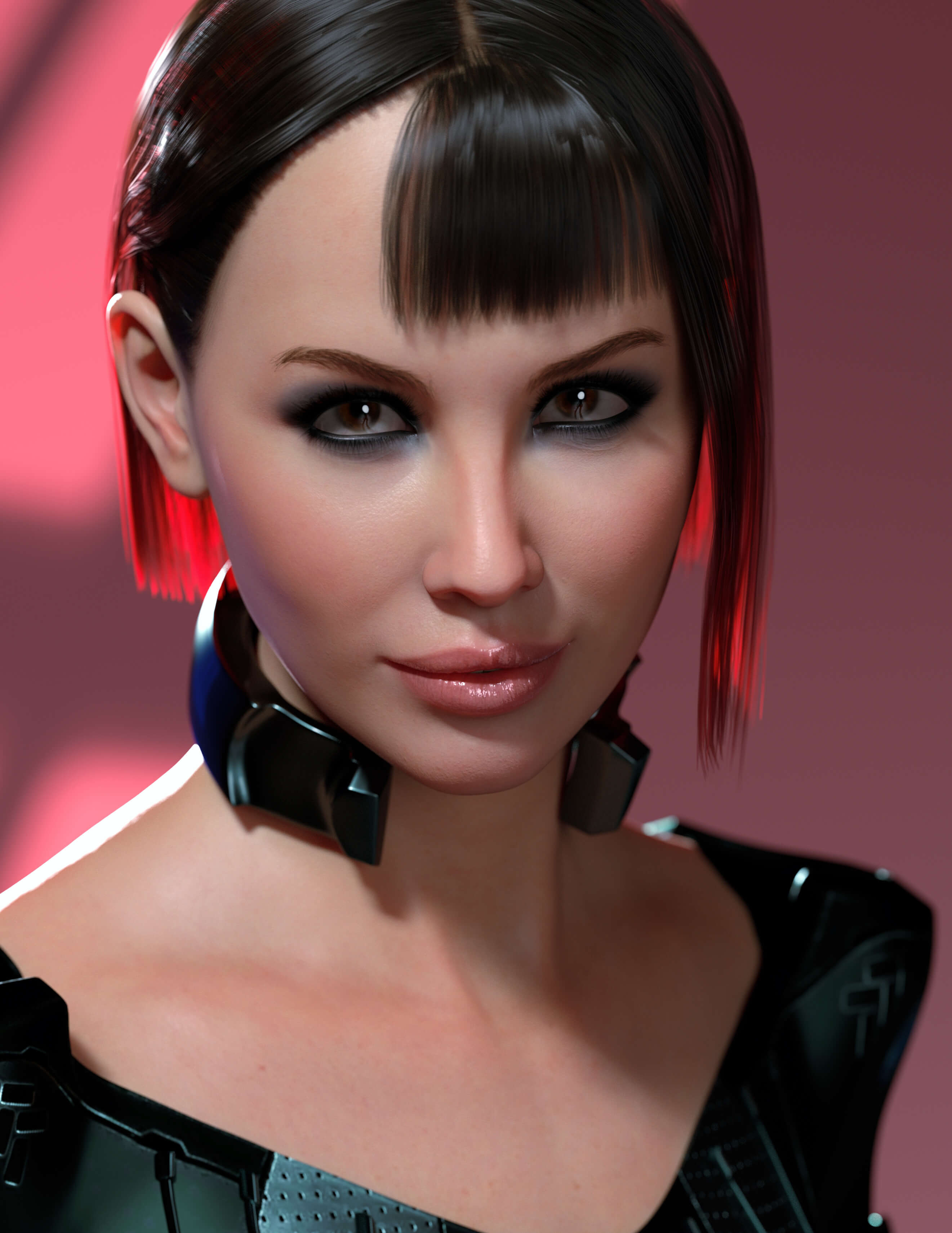 Reflections of a Stranger 3D Render, Digital Art by Torgan