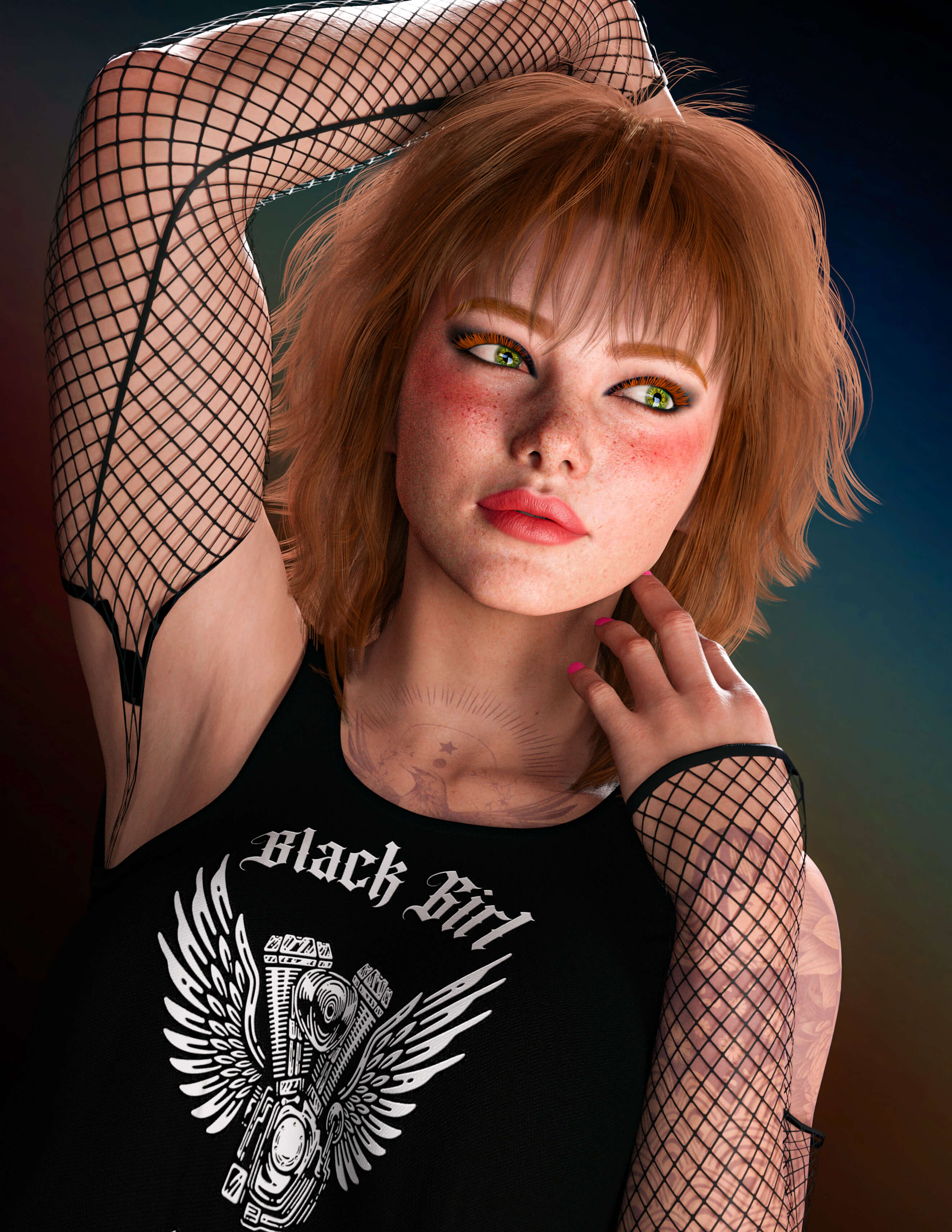 Rocker 3D Render, Digital Art by Torgan