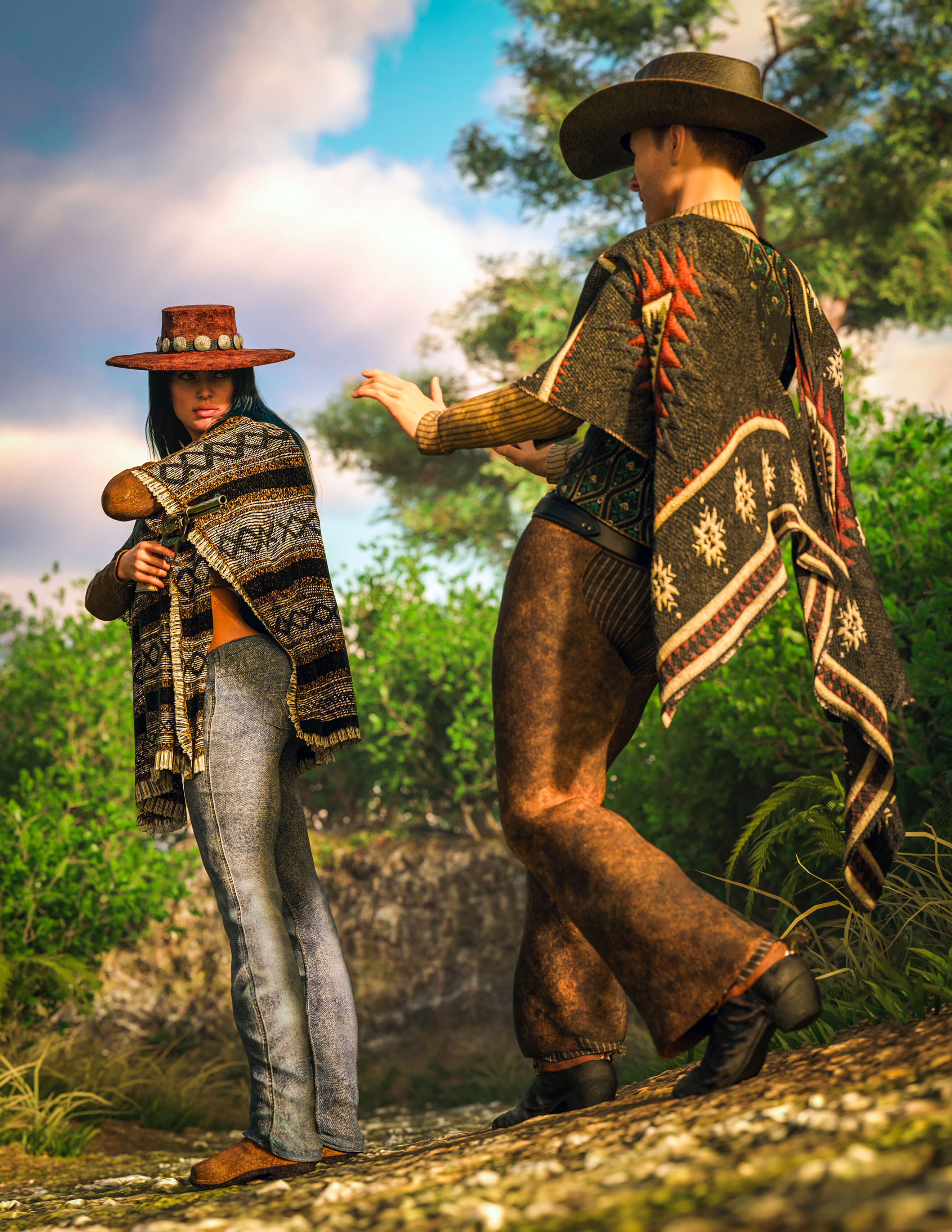 Trust Issues 3D Render, Digital Art by Torgan