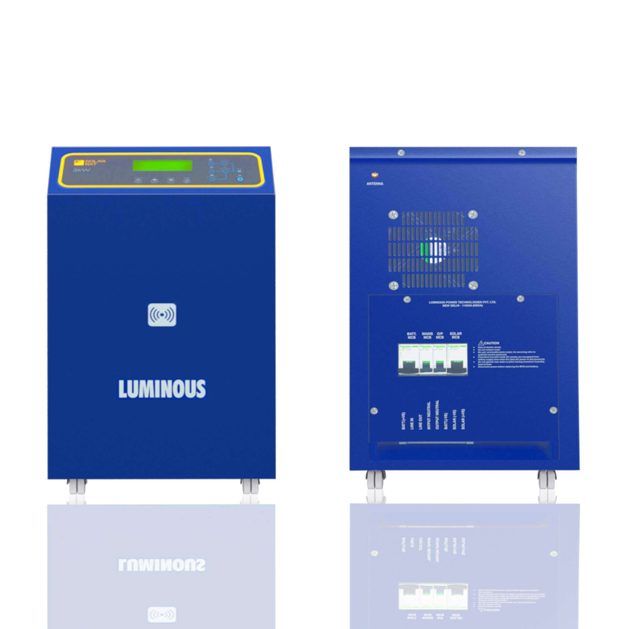 Luminous Inverter Trolley Power Backup - 3D Model by Torwork