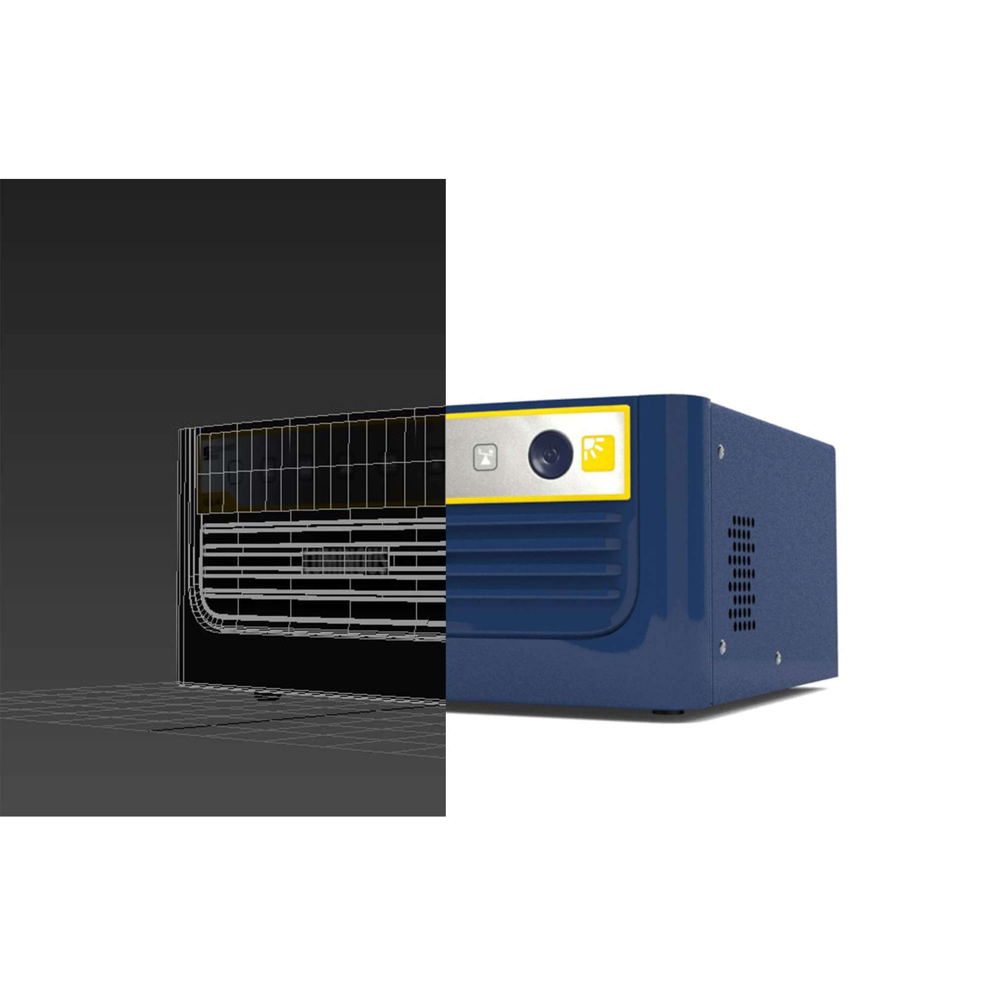 Luminous Inverter - 3D Model by Torwork