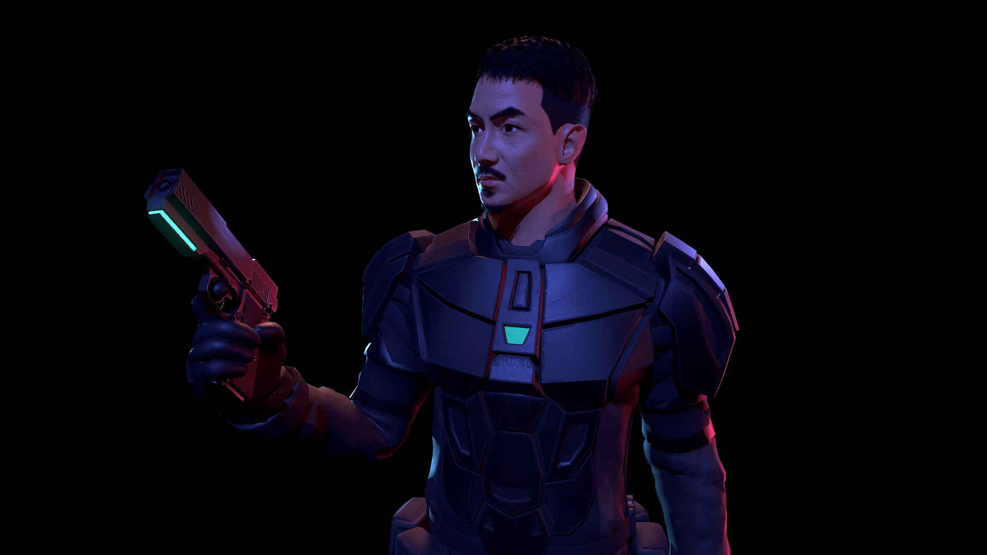 Joe The Defender 3D Render | RenderHub Gallery