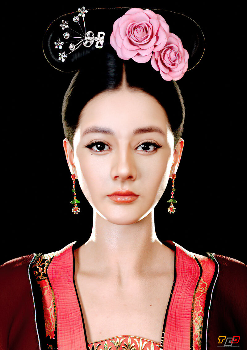 The Red Princess preview 3D Render, Digital Art by totocandy