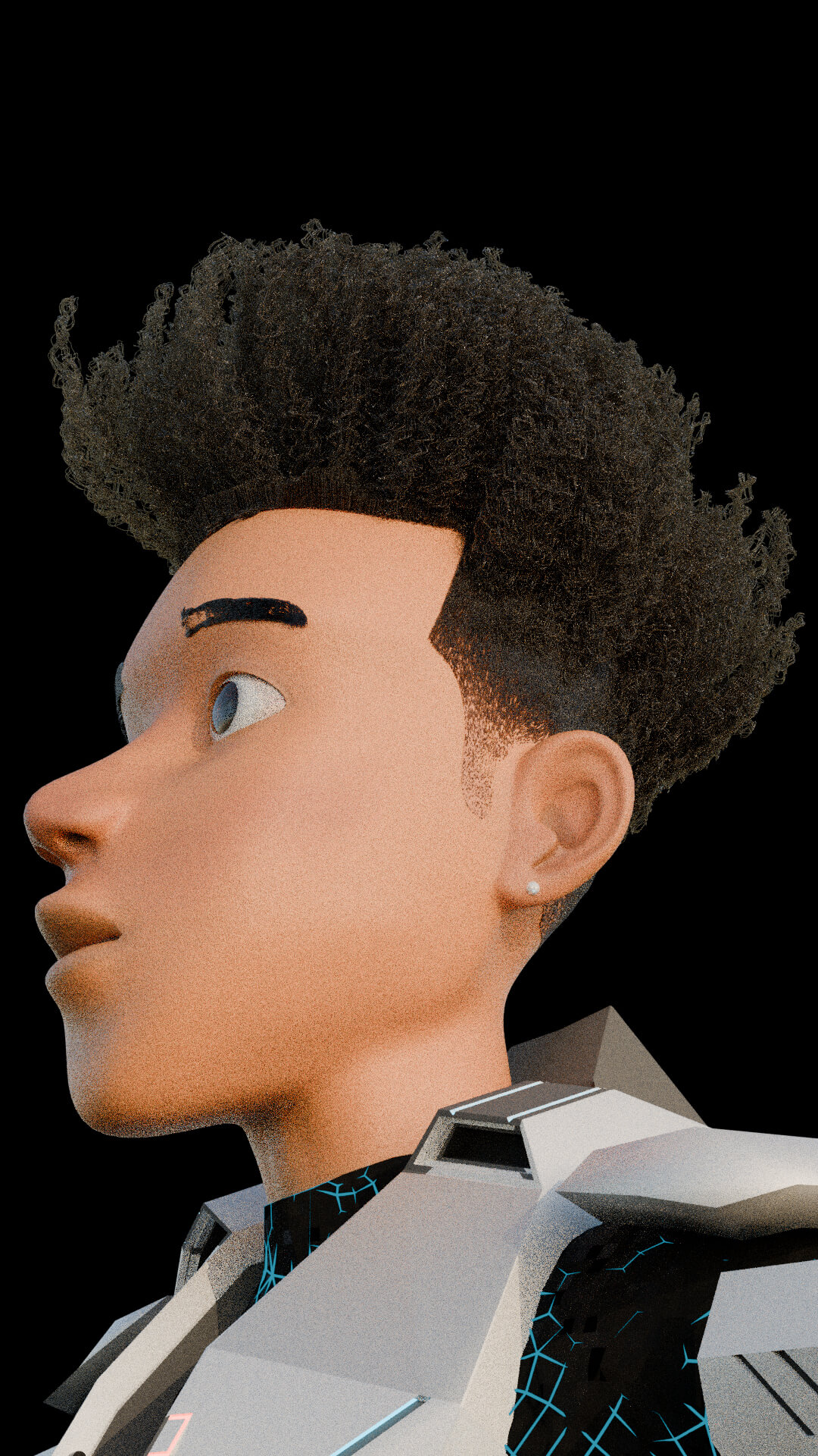 The Boy From The Future - 3D Model by toximation