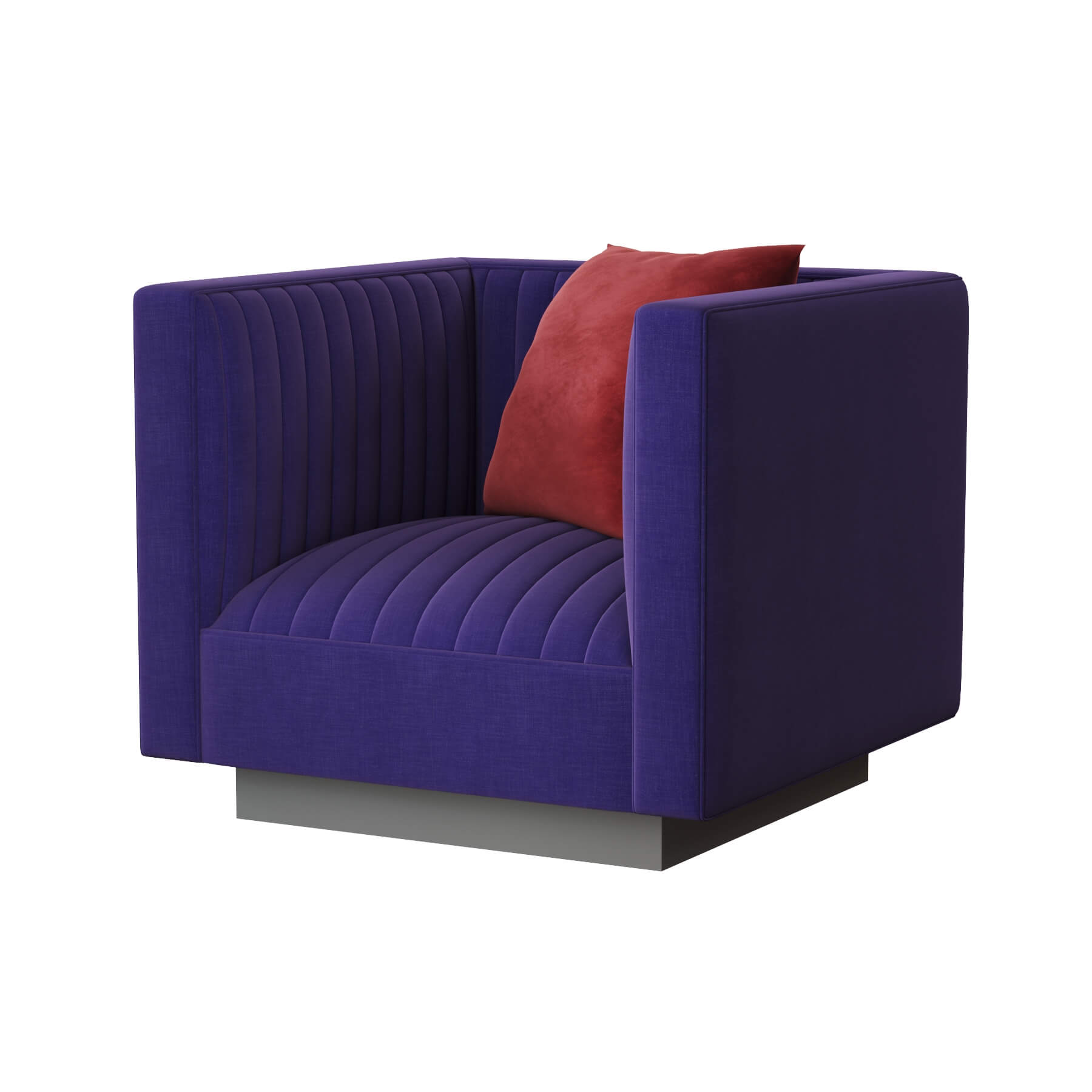 Tufted Chair - Free 3D Model by toxirow