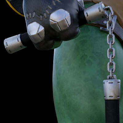 Fortnite Michelangelo Nunchaku for G8M - Free Daz Content by ...