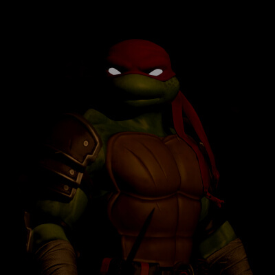 Fortnite Raphael for G8M - Daz Content by Tractortech1981