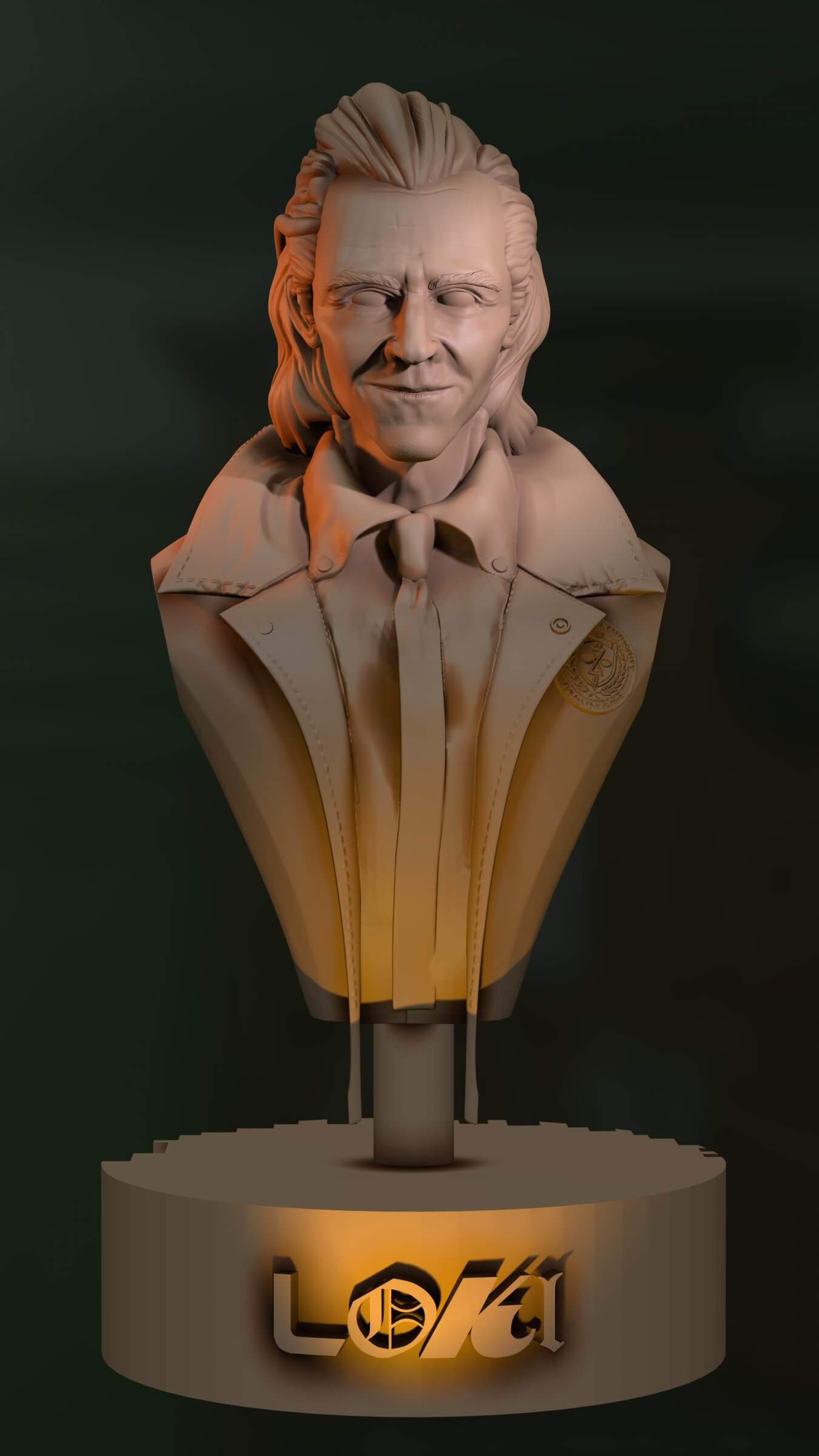 Loki Series Portrait - 3D Model by trademan1986