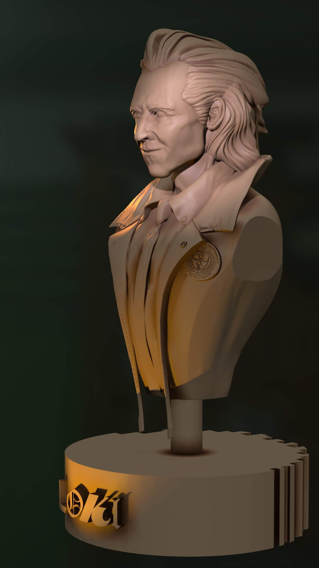 Loki Series Portrait - 3D Print Model by trademan1986